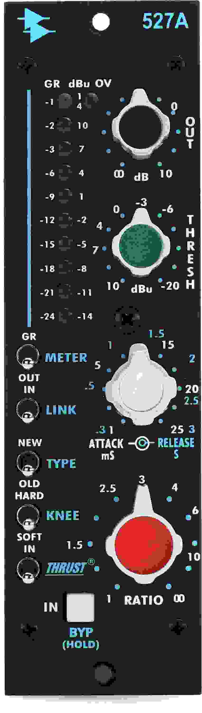 API 527A 500 Series Compressor/Limiter | Sweetwater