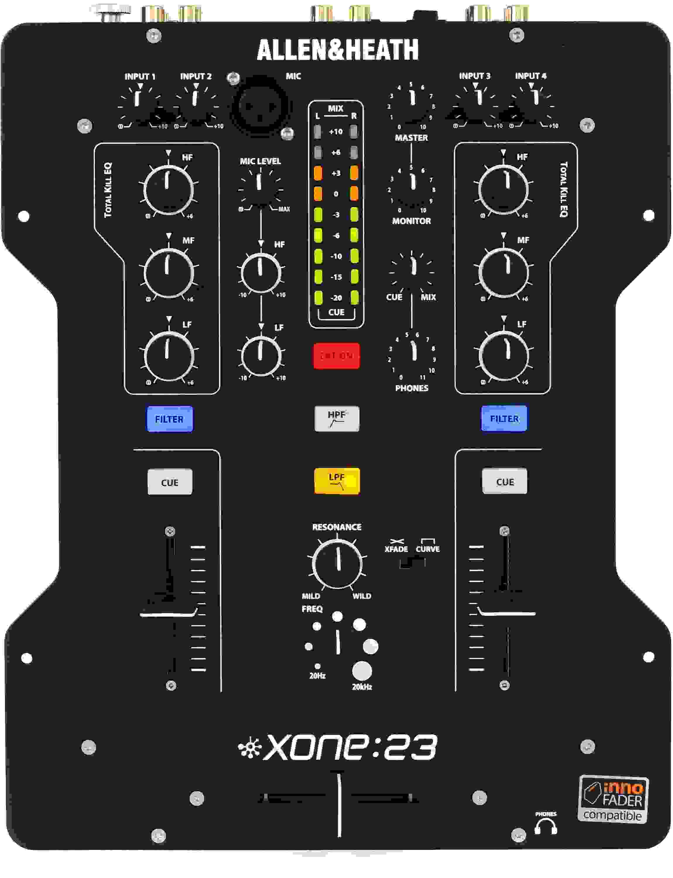 Allen & Heath Xone:23 2+2 DJ Mixer | Sweetwater