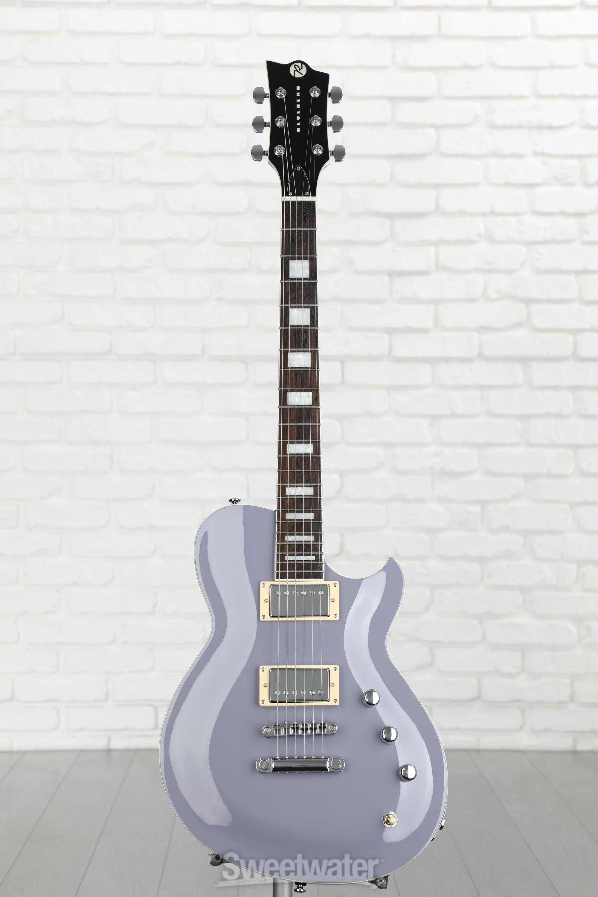 Reverend Roundhouse Electric Guitar - Periwinkle | Sweetwater