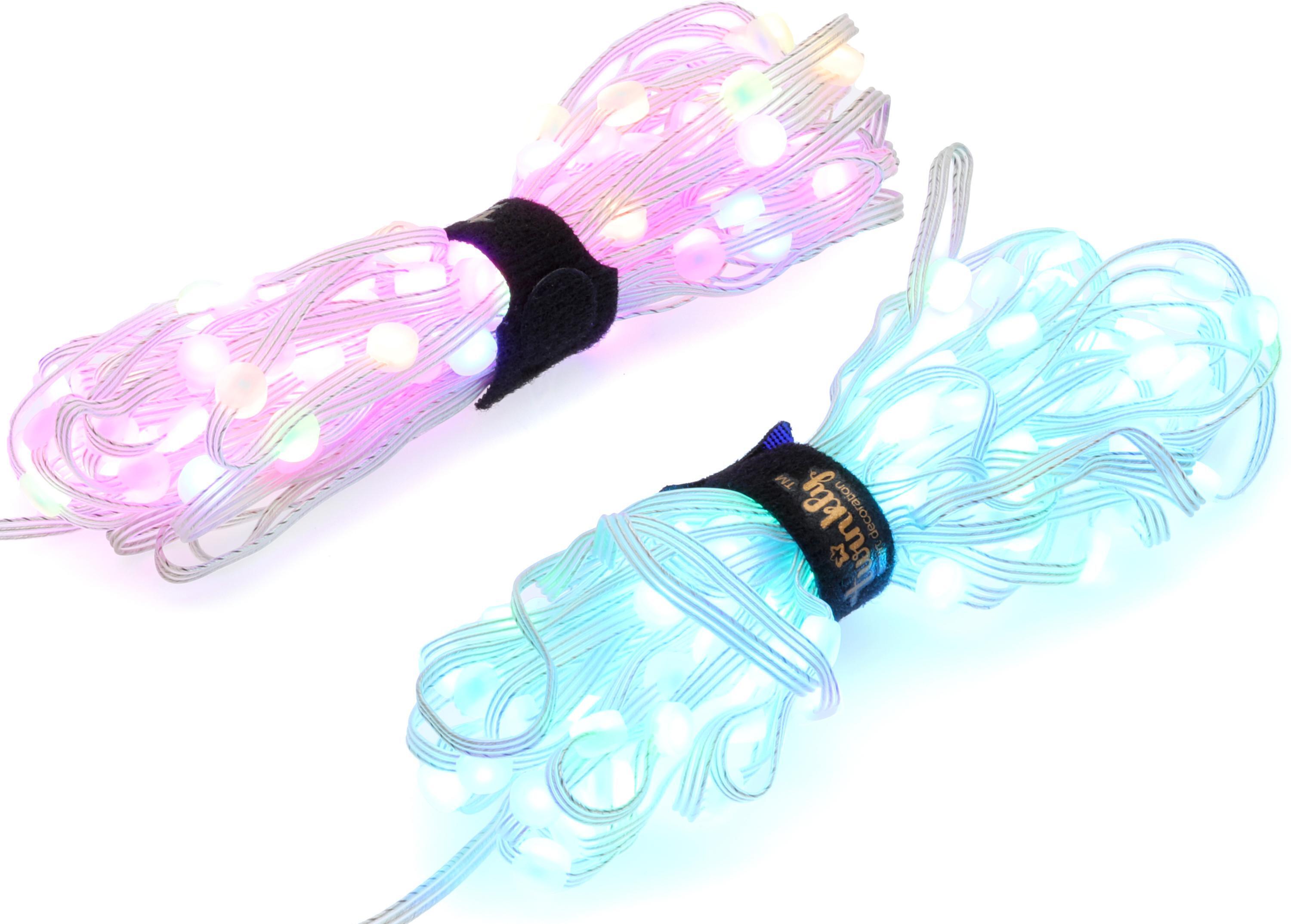 Twinkly Dots 200 RGB LED Smart Light String - Clear, 32 foot | Sweetwater