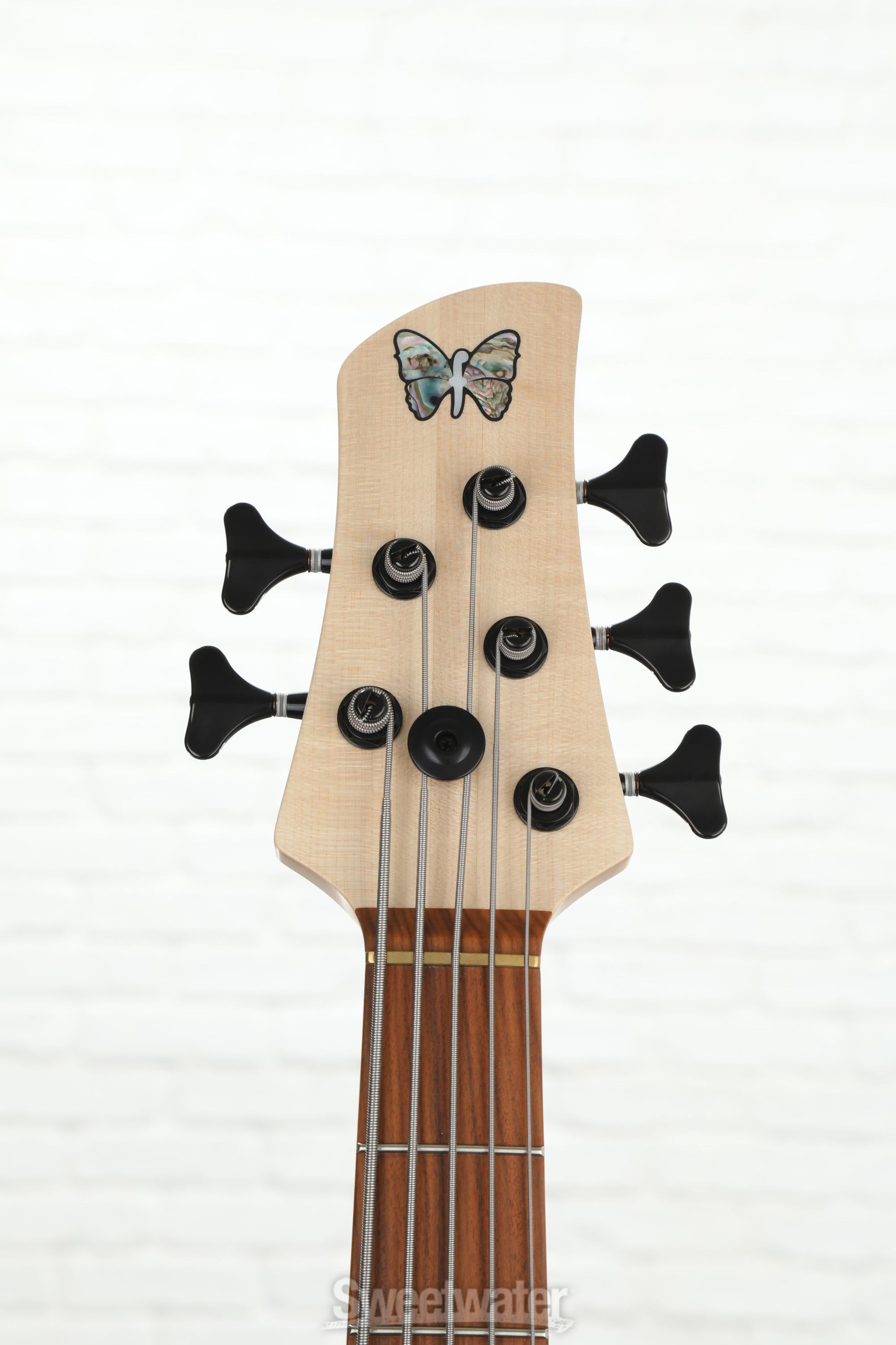 Fodera Emperor 5 Standard Special 5-string Bass Guitar - Amber Burst ...