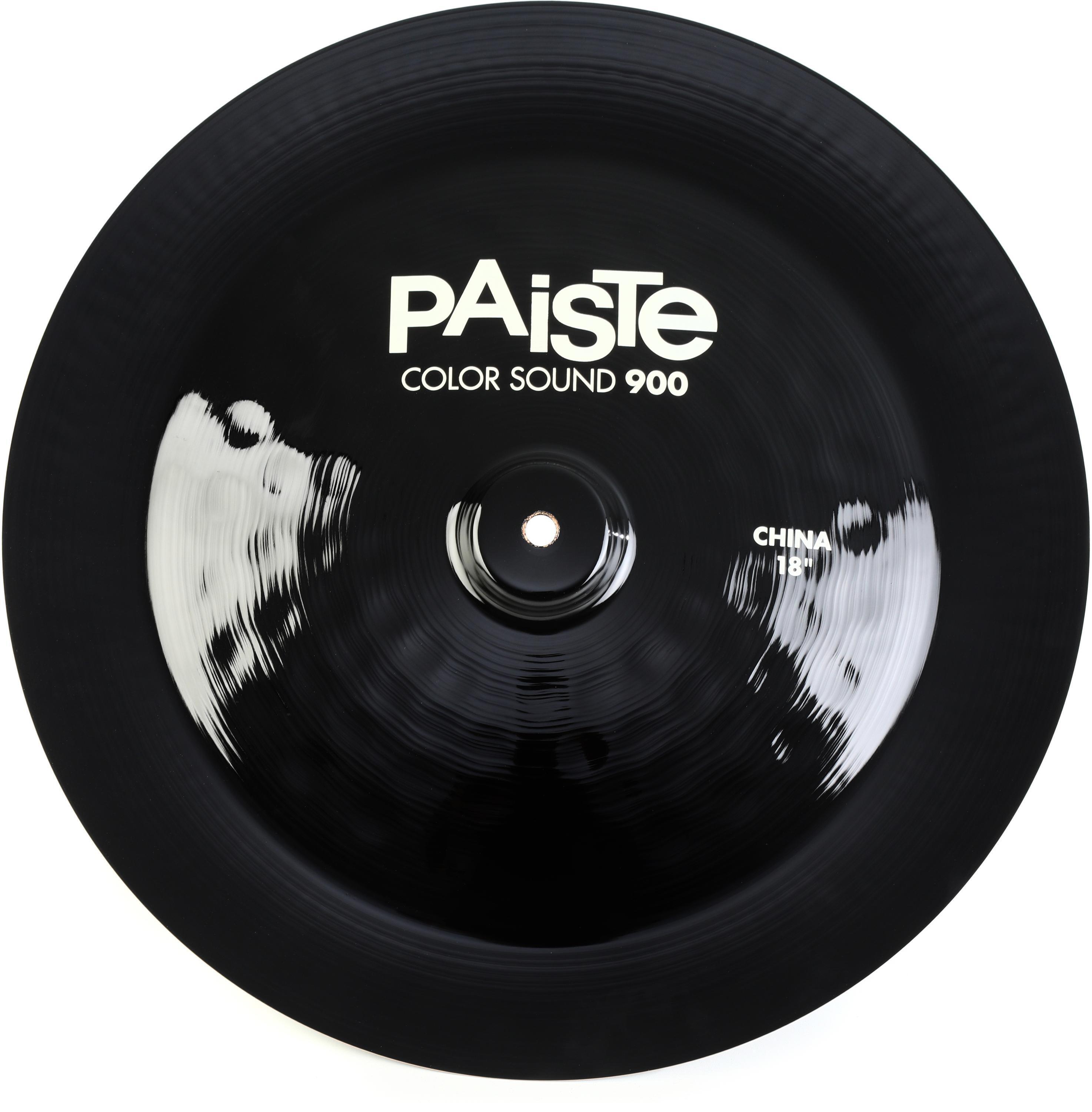 Paiste 18 inch Color Sound 900 Black China Cymbal | Sweetwater