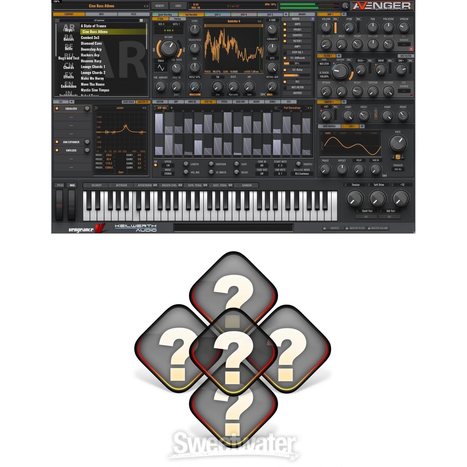 Vengeance-Sound VPS Avenger Synthesizer and Expansion Pack Plug-in ...