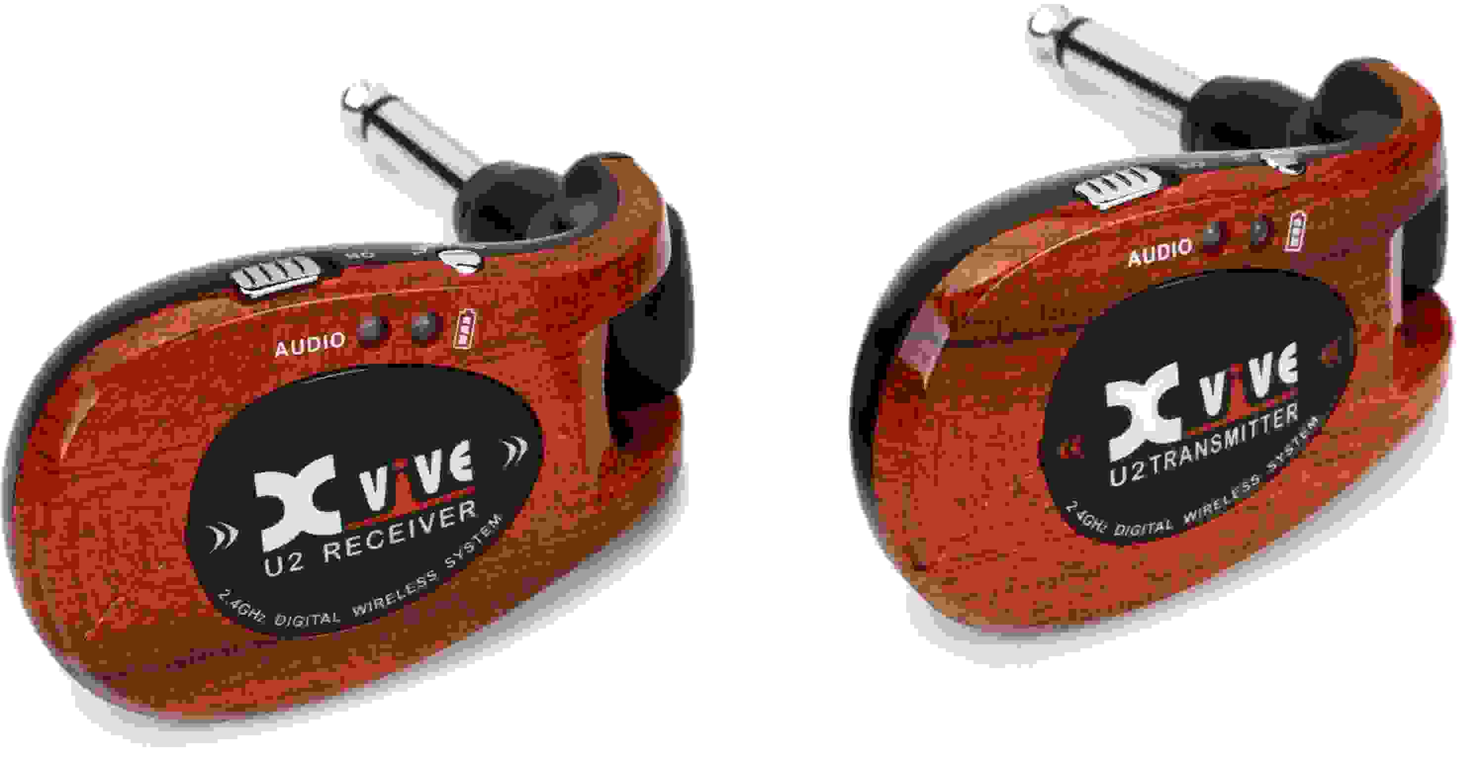 Xvive U2 Digital Wireless Guitar System - Wood Finish | Sweetwater