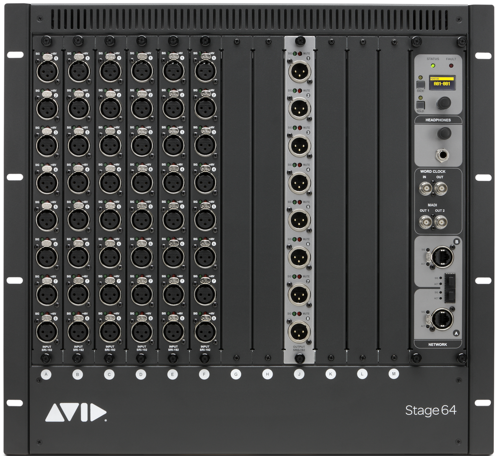 Avid VENUE Stage 64 I/O Rack | Sweetwater