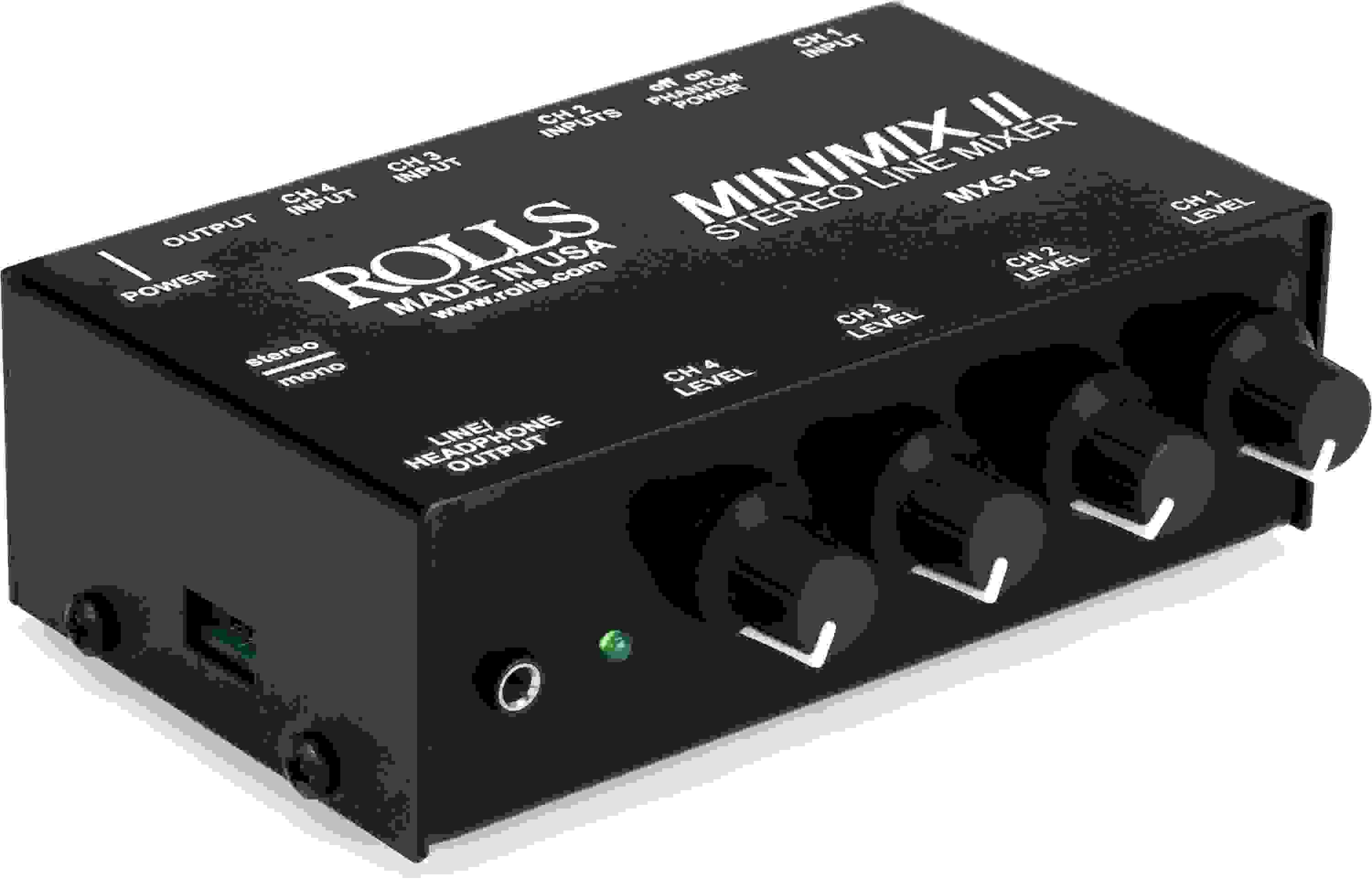 Rolls MX51s Mini-Mix 2 | Sweetwater