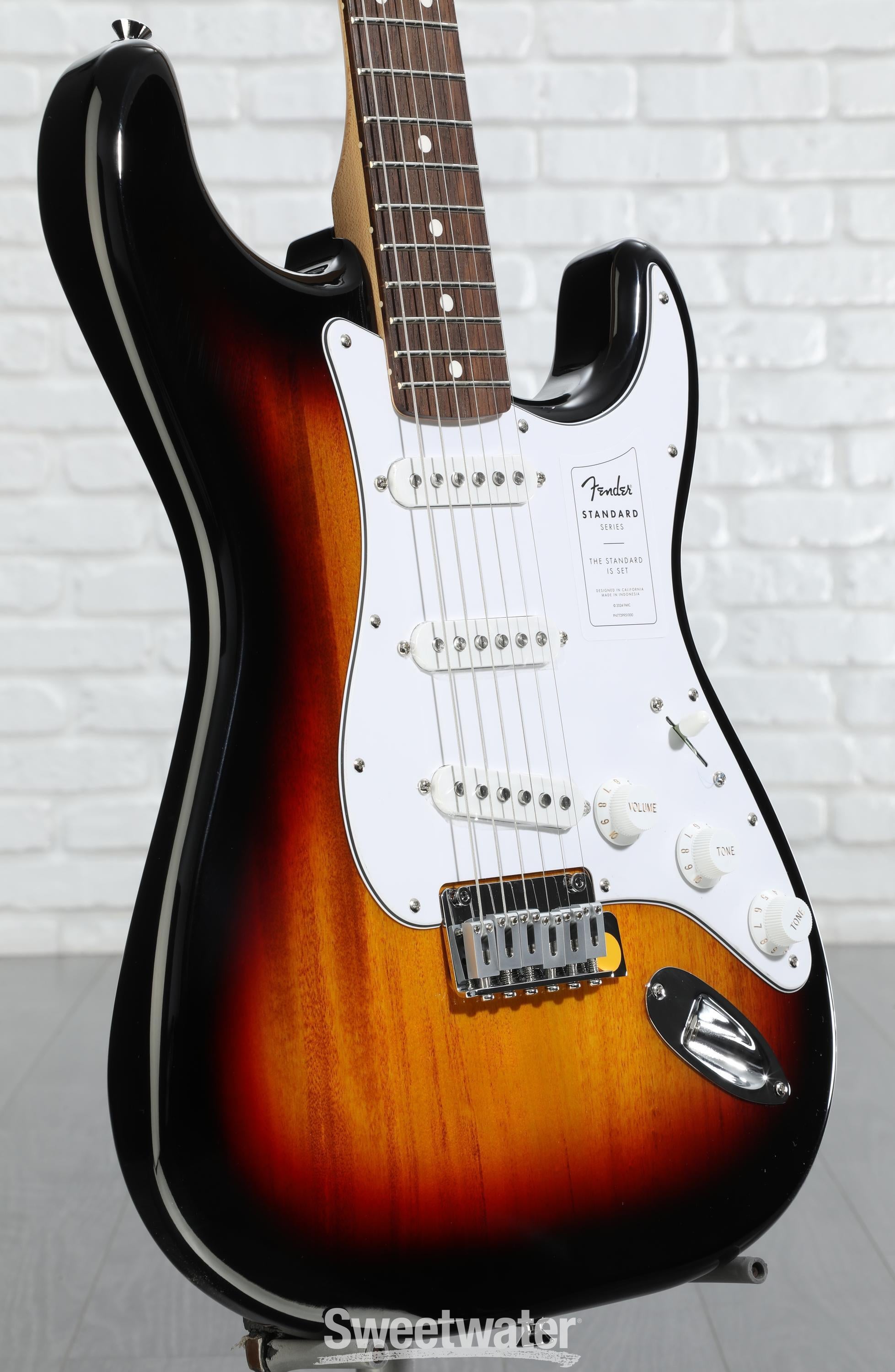 Fender Standard Stratocaster Electric Guitar - 3-color Sunburst ...