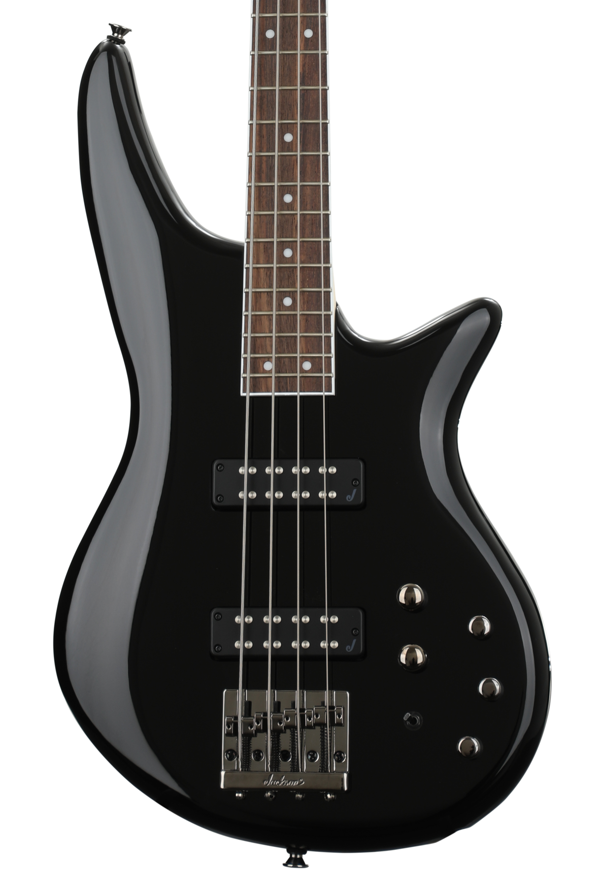 Jackson Spectra JS3 Bass Guitar - Gloss Black | Sweetwater