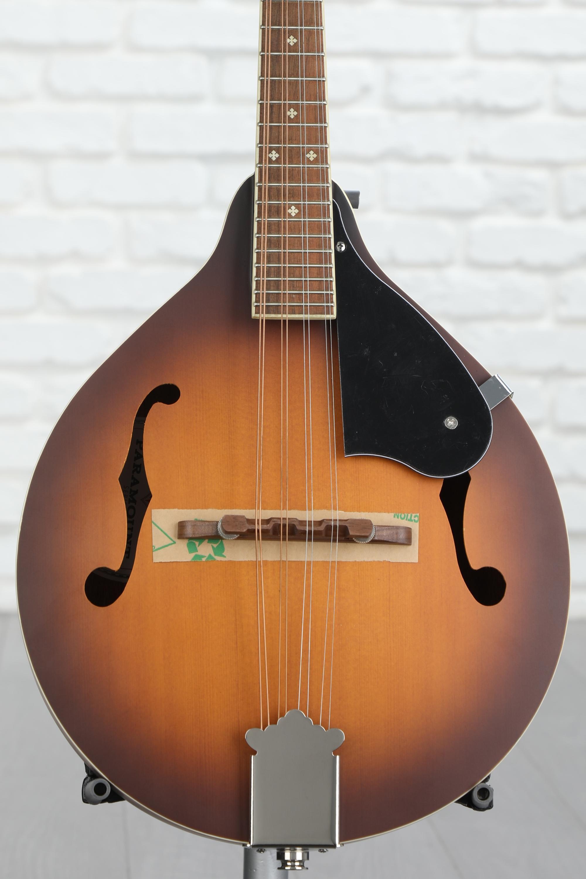 Fender PM-180E Mandolin - Aged Cognac Burst with Walnut Fingerboard ...