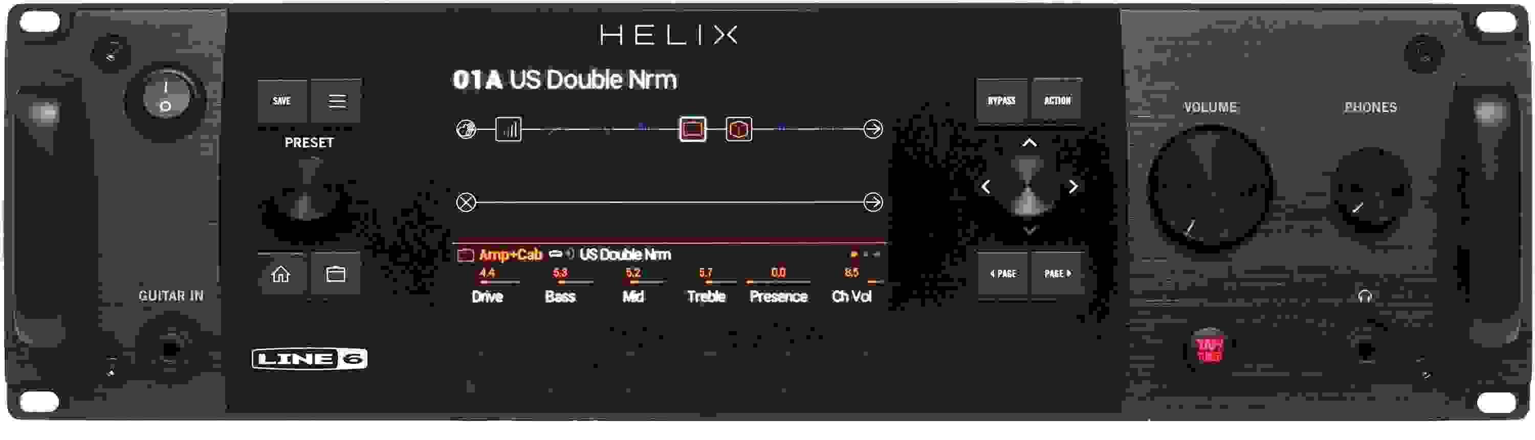 Line 6 Helix Rack Guitar Multi-effects Rack Processor | Sweetwater