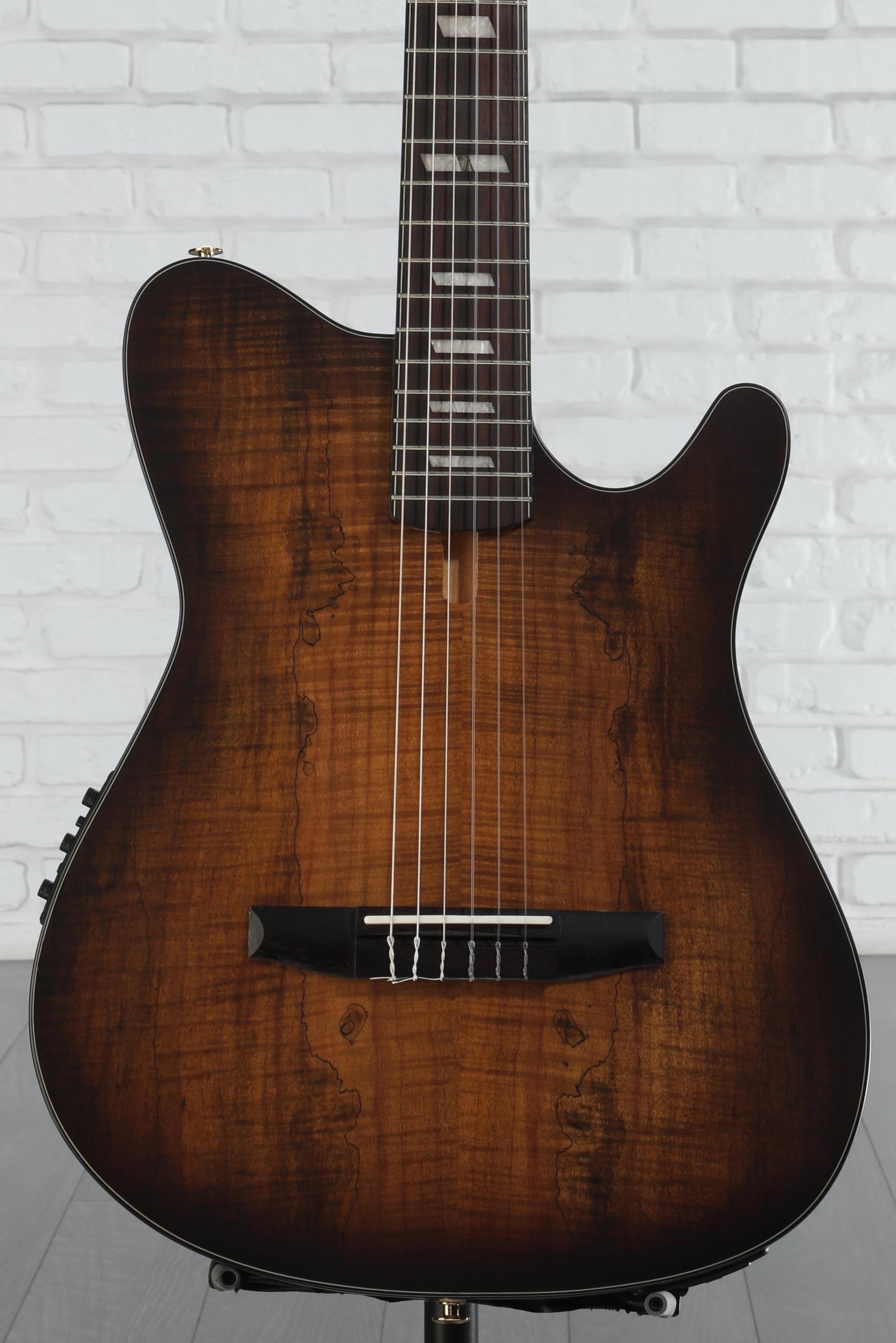 Ibanez FRH20 Thinline Nylon-string Acoustic-electric Guitar - Satin ...