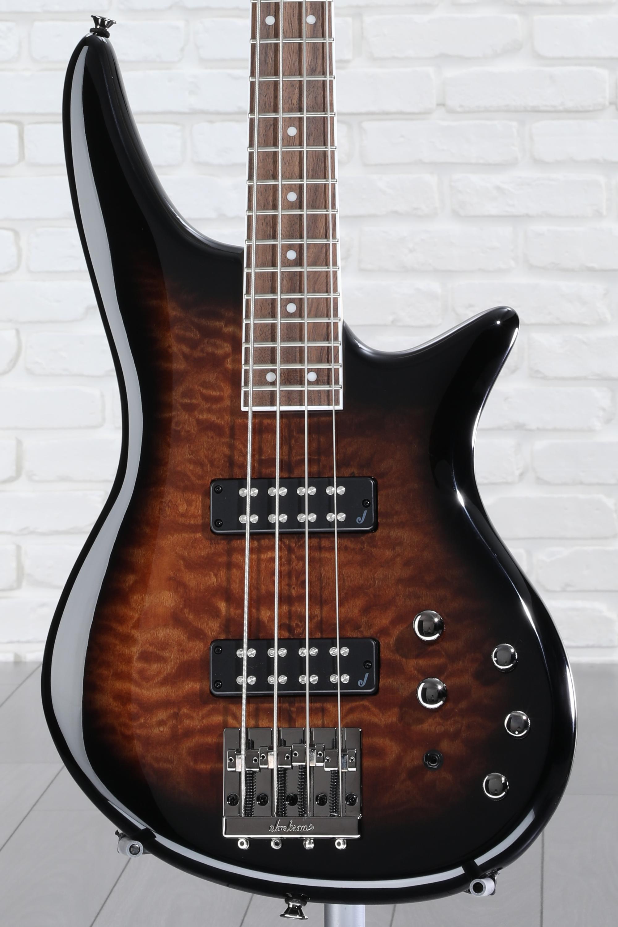 Jackson Spectra JS3Q Bass Guitar - Dark Sunburst | Sweetwater