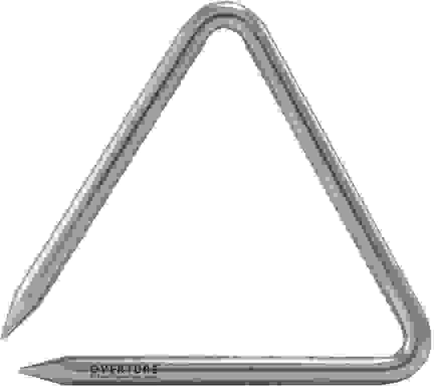Black Swamp Percussion Overture Steel Triangle - 6 inches | Sweetwater