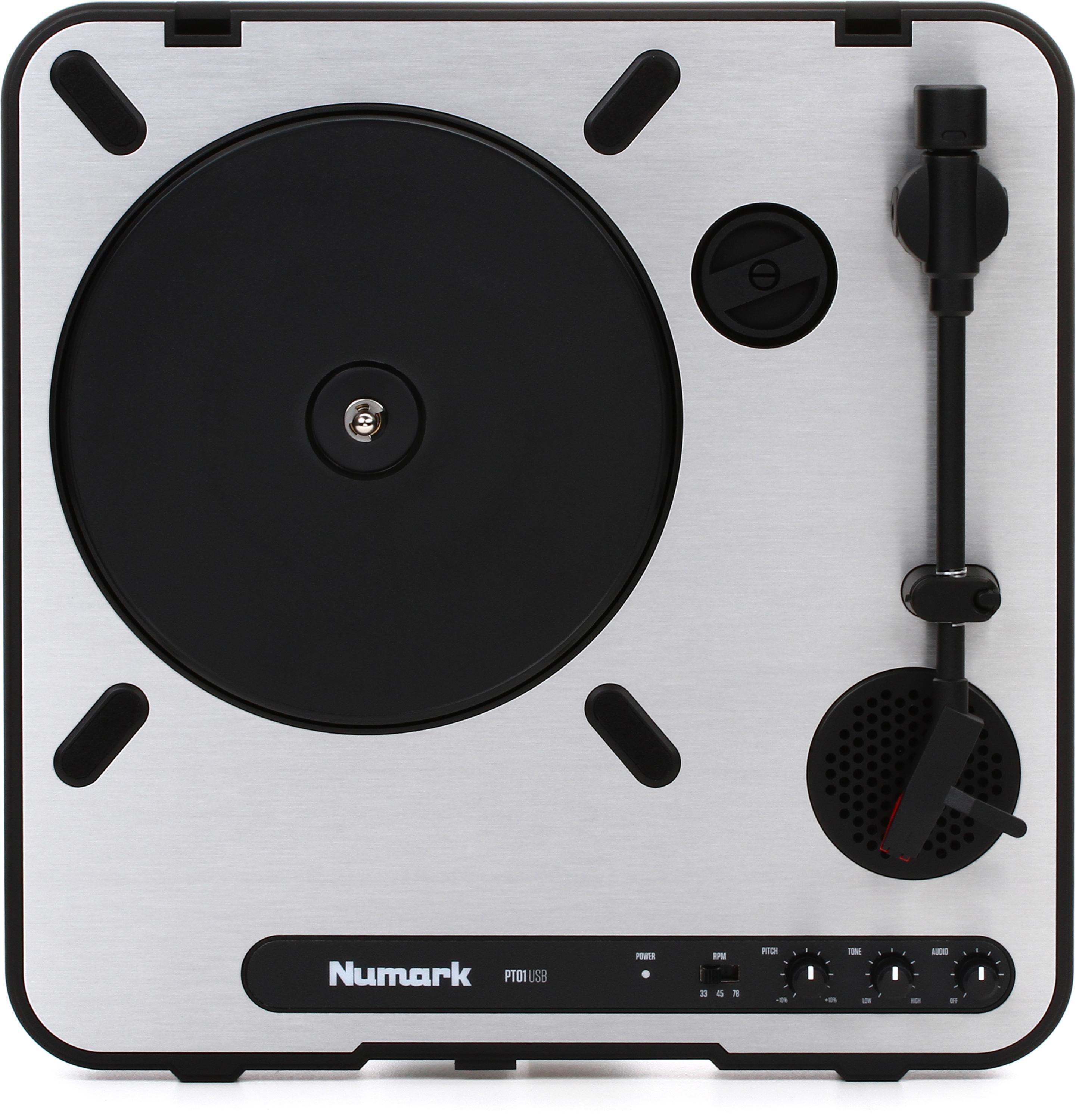 Numark PT-01USB Portable Turntable | Sweetwater