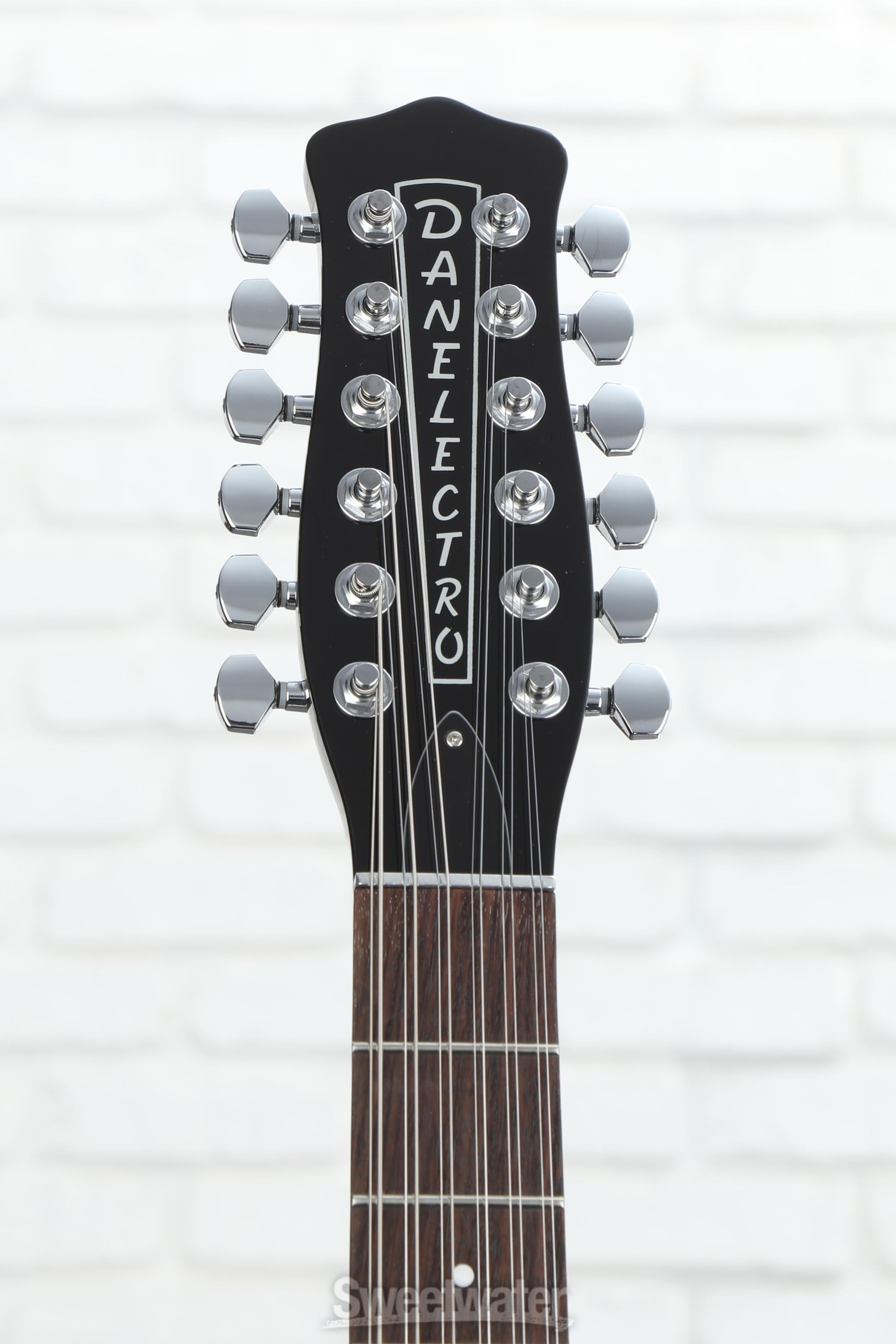 Danelectro 12-string Semi-hollowbody Electric Guitar - Cherry Sunburst ...