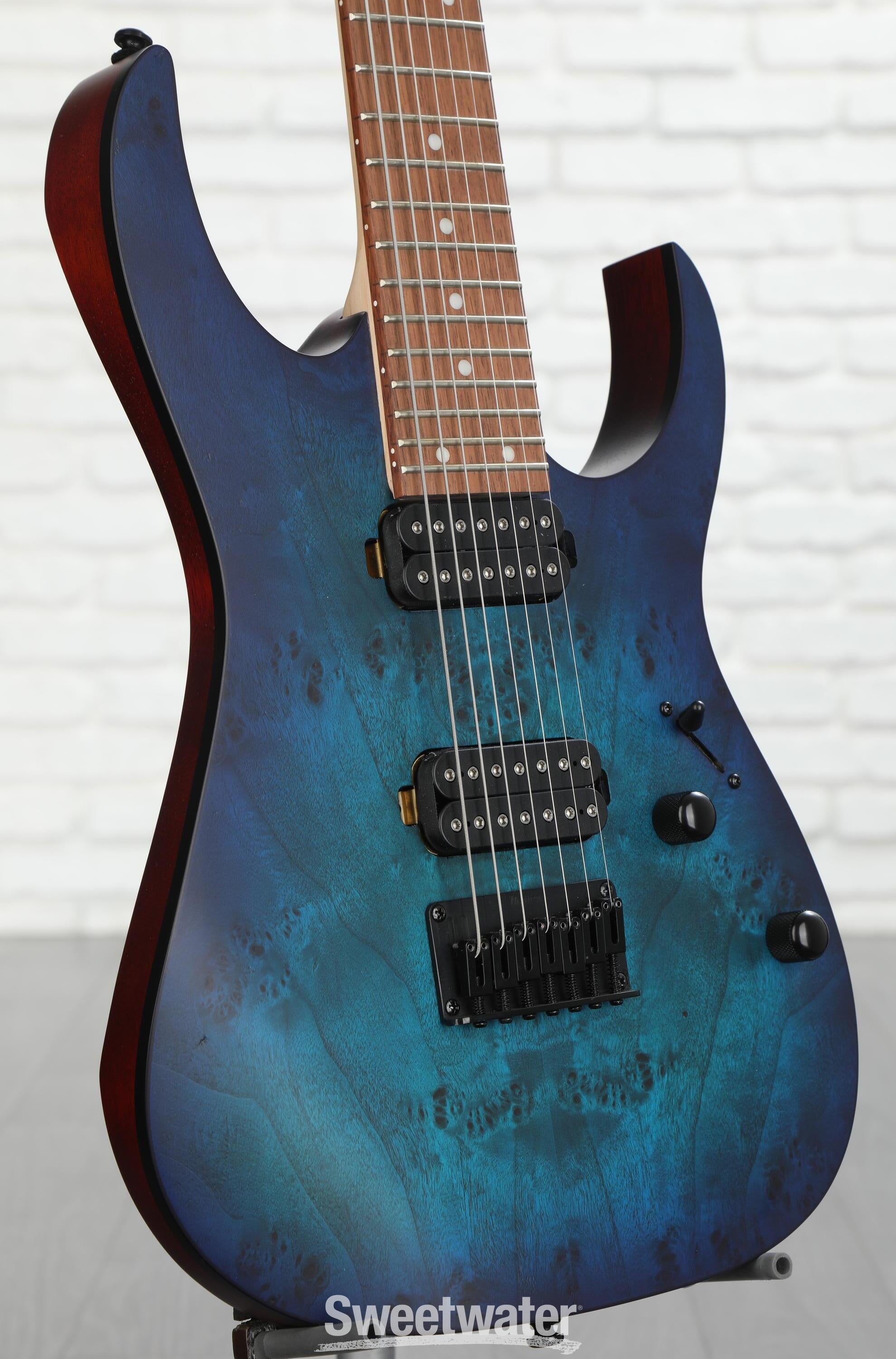 Ibanez RG7421PB - Sapphire Blue Flat | Sweetwater