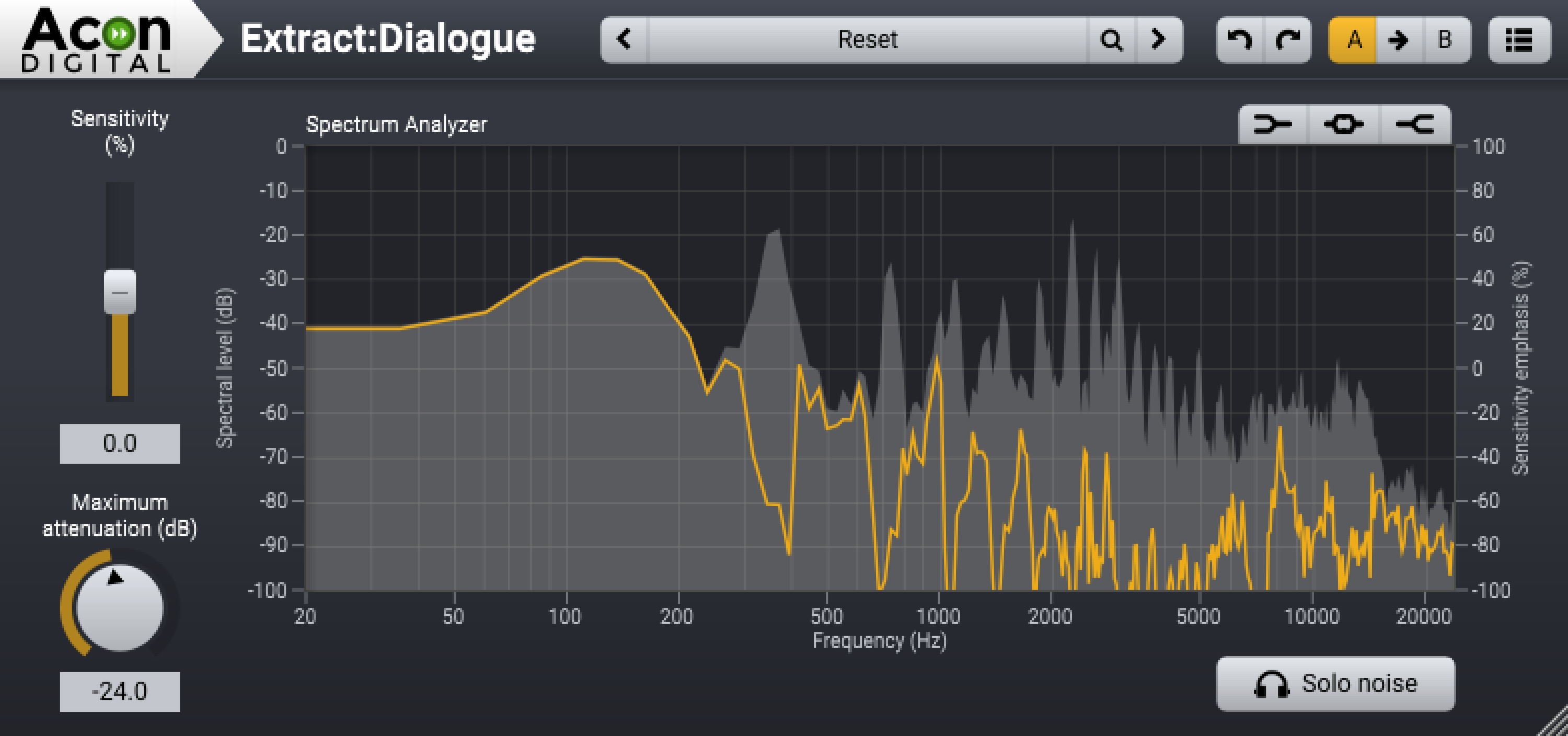 Acon Digital Extract:Dialogue Noise Reduction Plug-in for Dialog ...