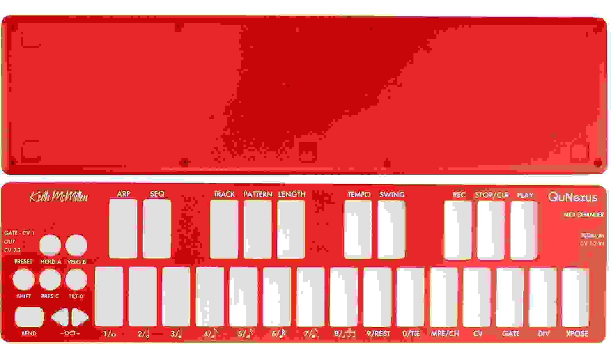 Keith McMillen Instruments QuNexus Replacement Enclosure - Red | Sweetwater