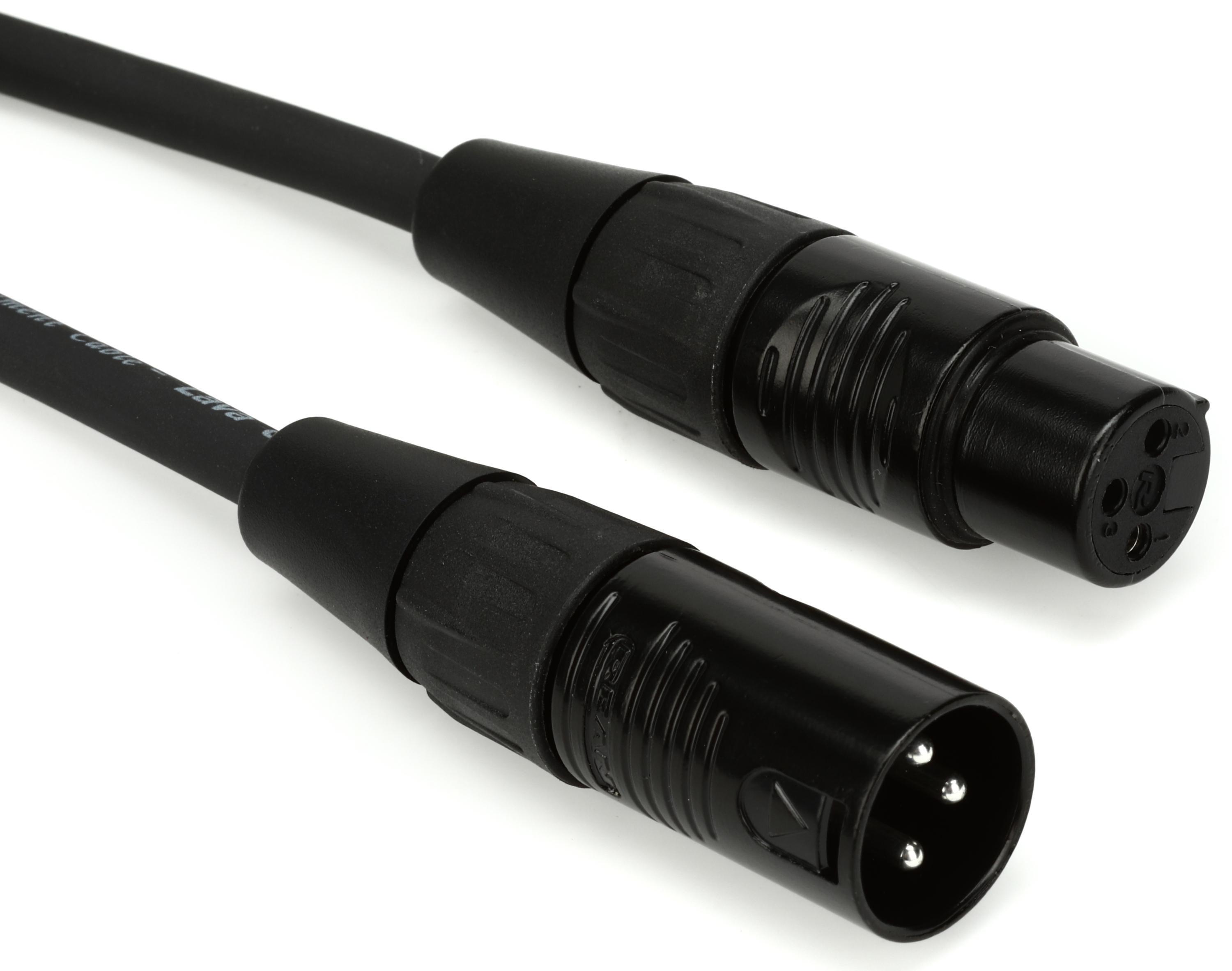 Lava Cable Fountain Quad Microphone Cable - 10 Feet | Sweetwater