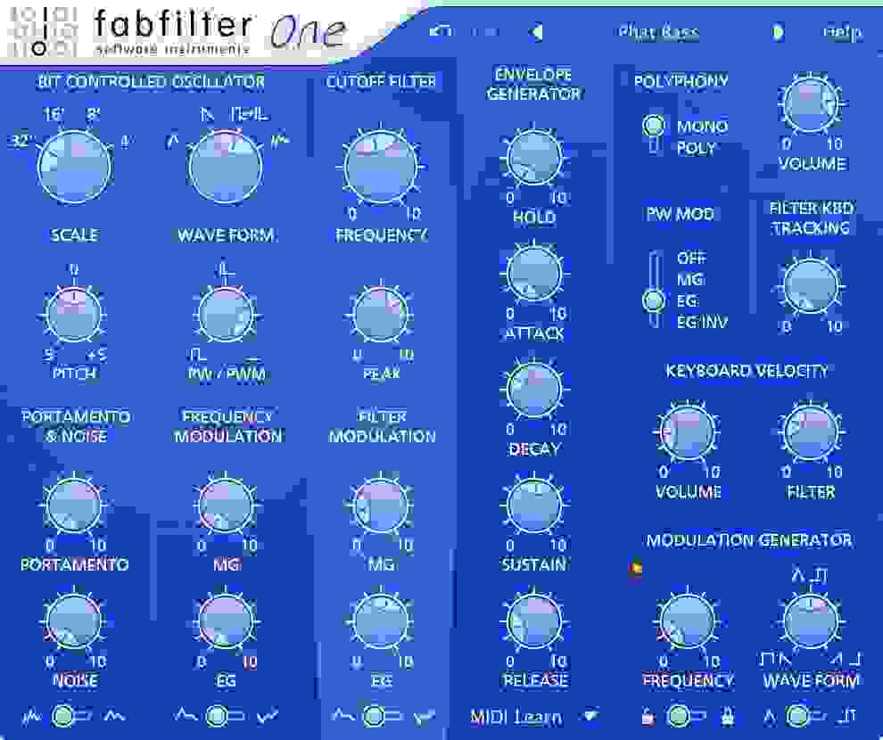 FabFilter One Synthesizer Plug-in | Sweetwater