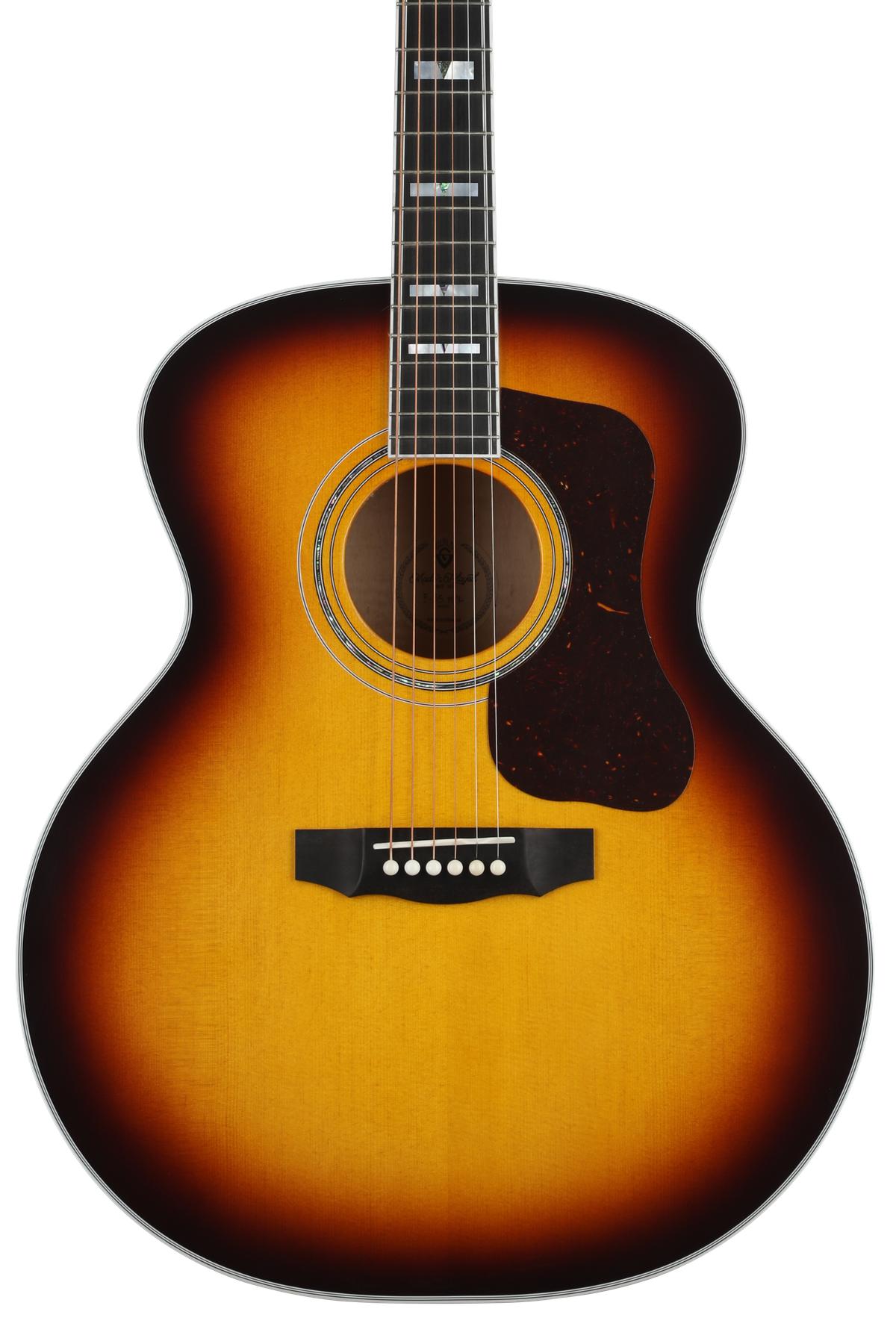 Guild F-55 Maple, Jumbo Acoustic Guitar - Antique Burst | Sweetwater