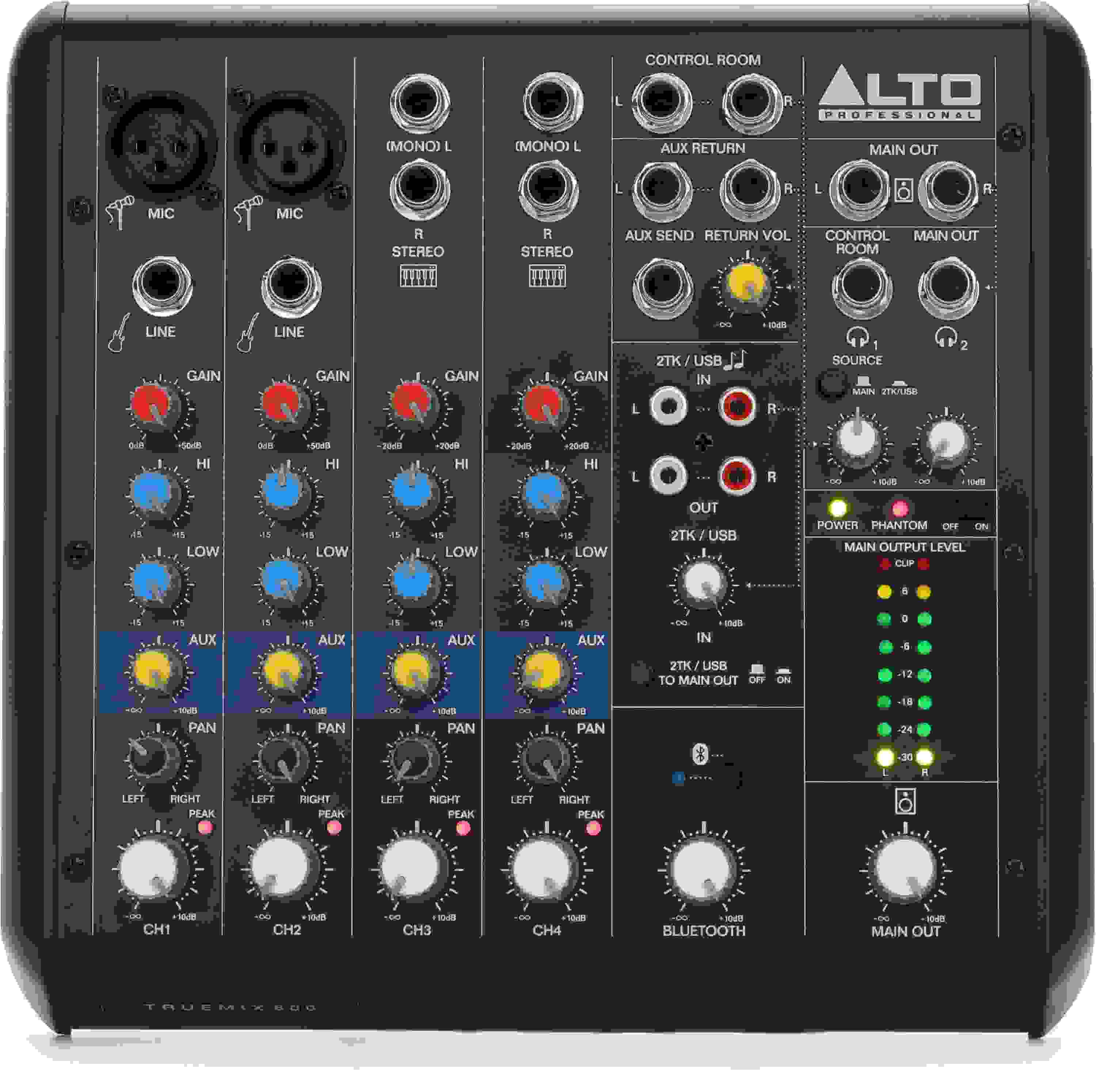 Alto Professional TrueMix 600 6-channel Analog Mixer | Sweetwater