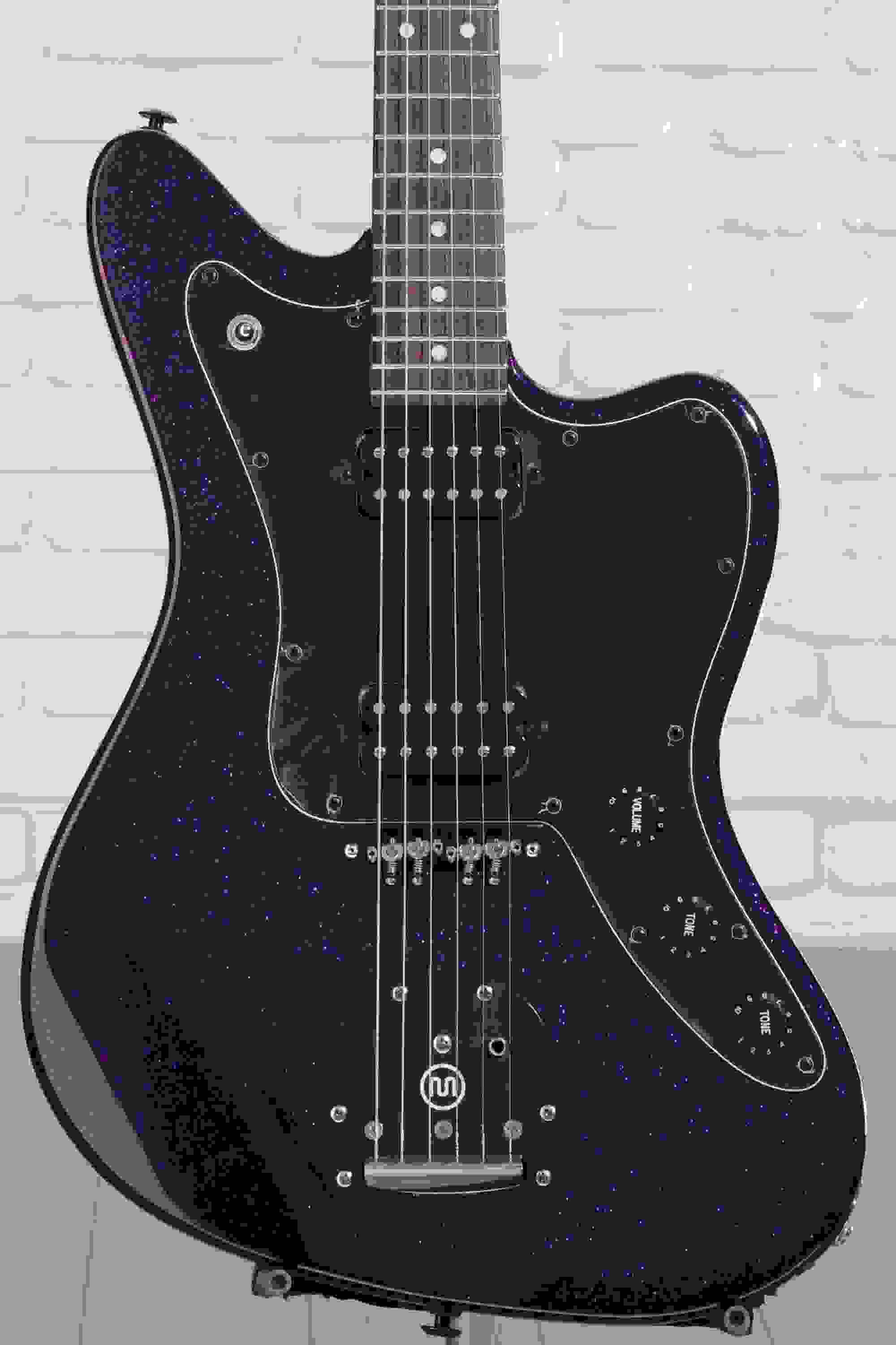 Suhr Custom Classic JM Electric Guitar - Purple Sparkle | Sweetwater