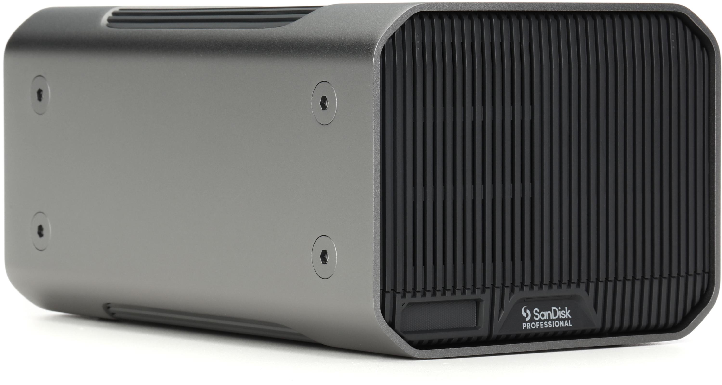 SanDisk Professional G-Raid Mirror 16TB Thunderbolt 3 Desktop Hard ...