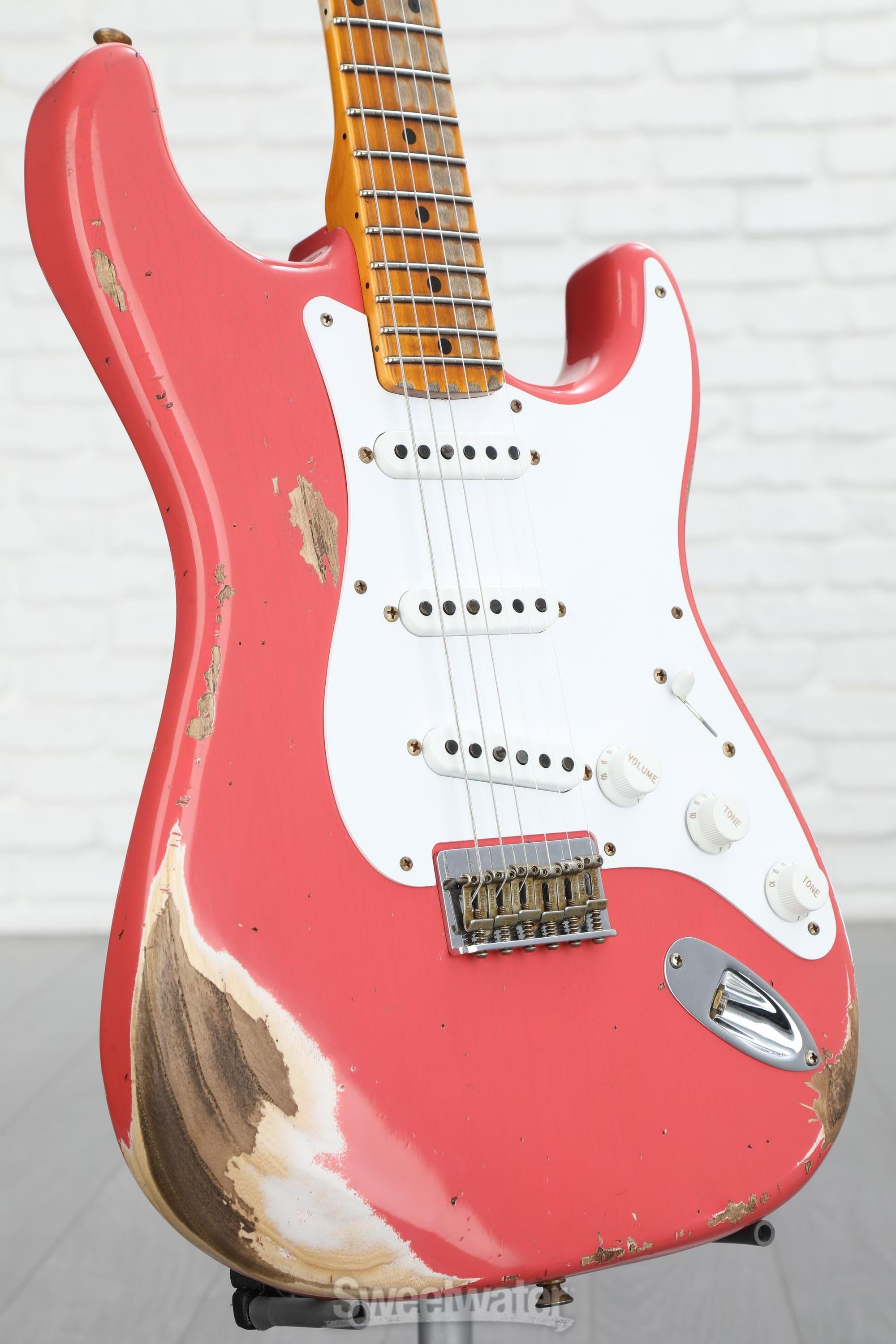 Fender Custom Shop Limited-edition '54 Stratocaster Hardtail Heavy Relic Electric Guitar - Super ...