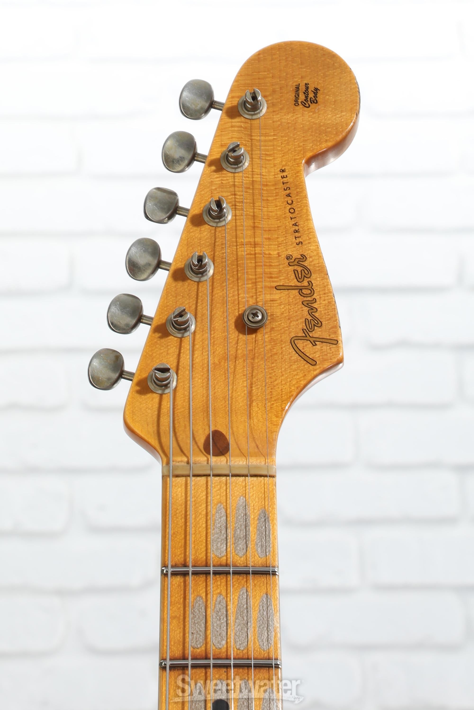 Fender Custom Shop Limited-edition '54 Stratocaster Hardtail Heavy Relic Electric Guitar - Super ...