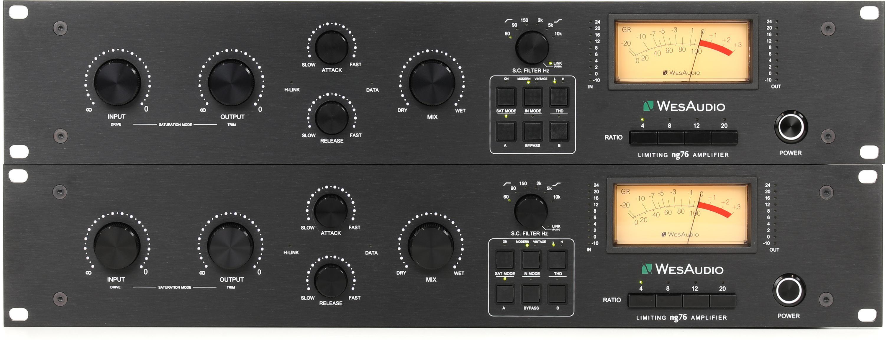 WesAudio ng76 FET Compressor - Stereo Pair | Sweetwater