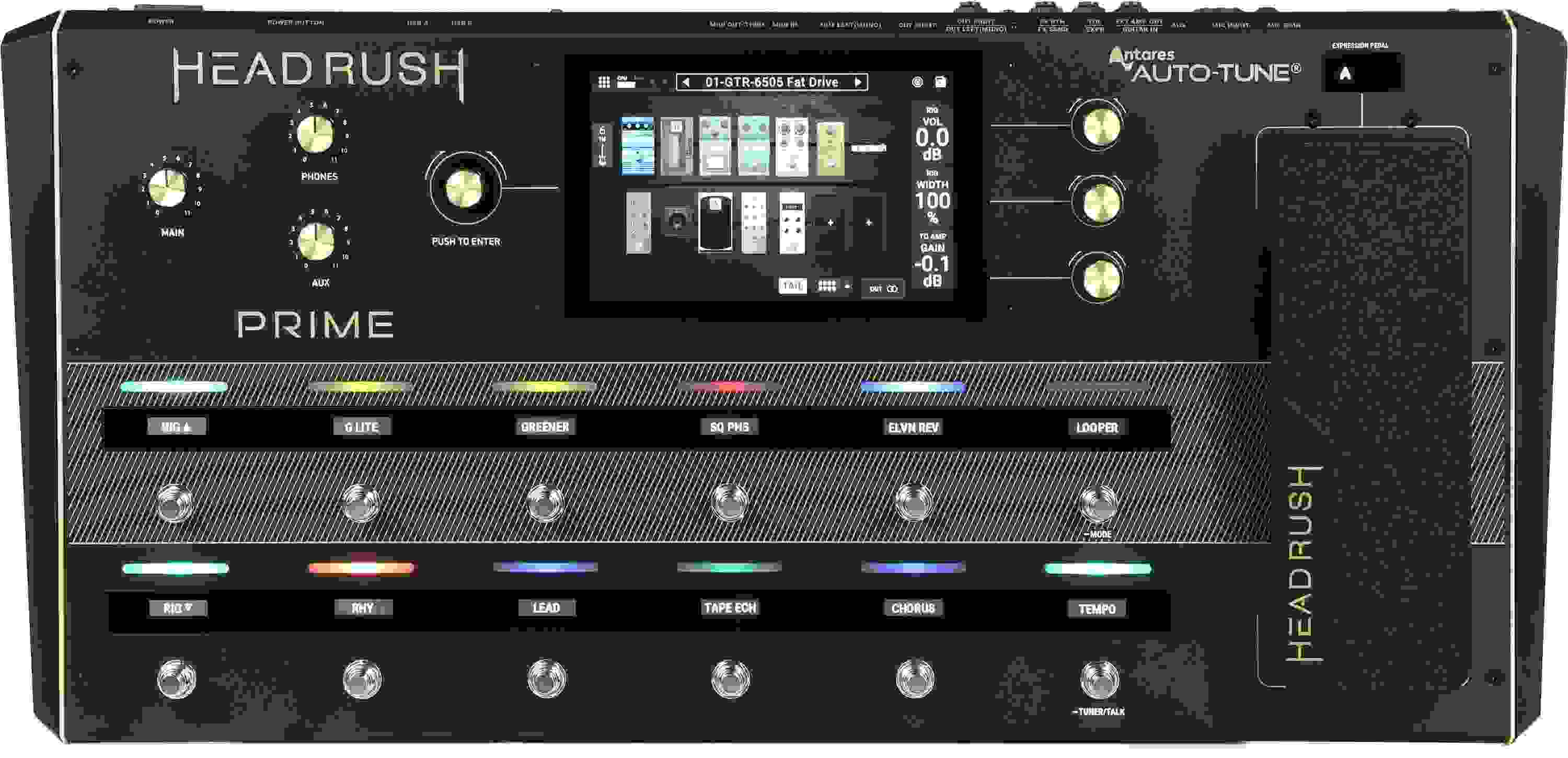 Headrush Prime Guitar Multi-effects/Amp Modeler/Vocal Processor Unit ...