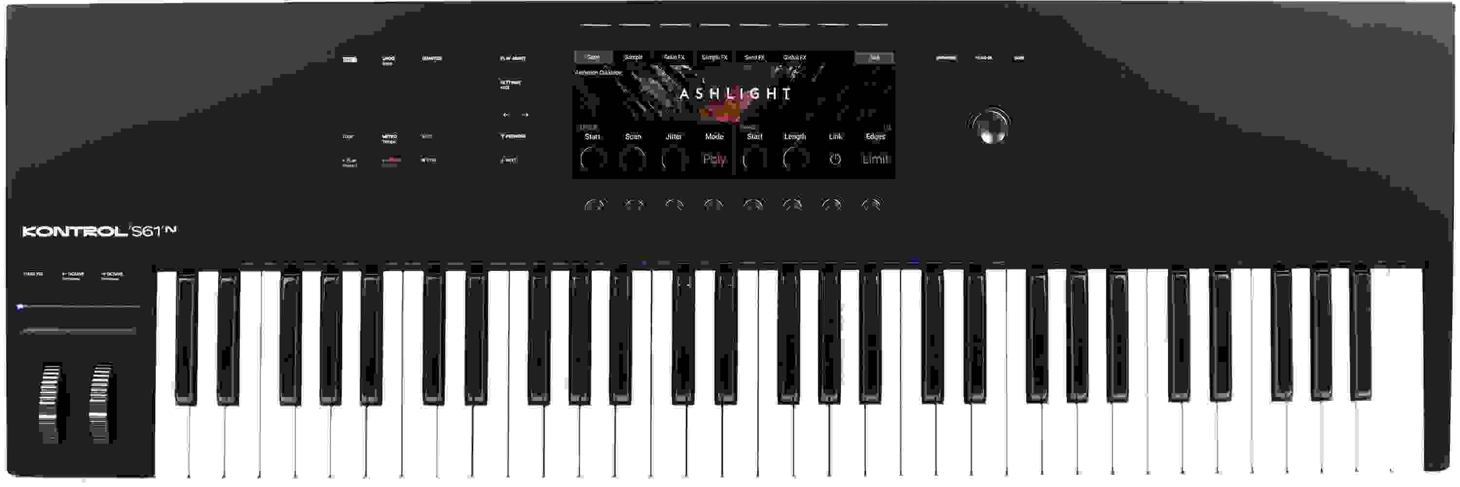Native Instruments Kontrol S61 Mk3 61-key Smart Keyboard Controller ...