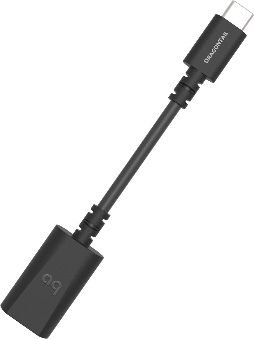 AudioQuest DragonTail USB-A to USB-C Adapter | Sweetwater