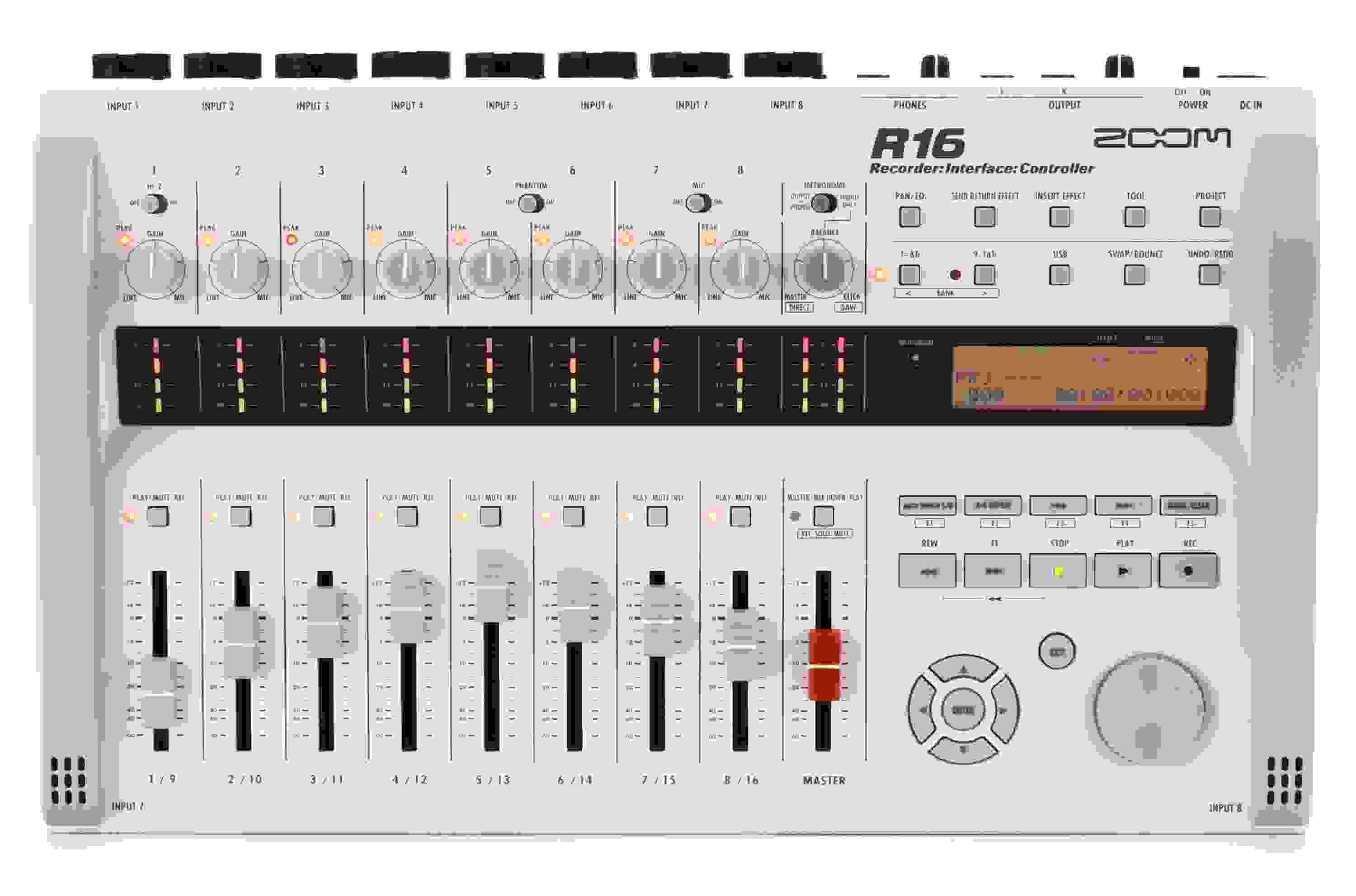 Zoom R16 16-track SD Recorder / Interface / Controller | Sweetwater