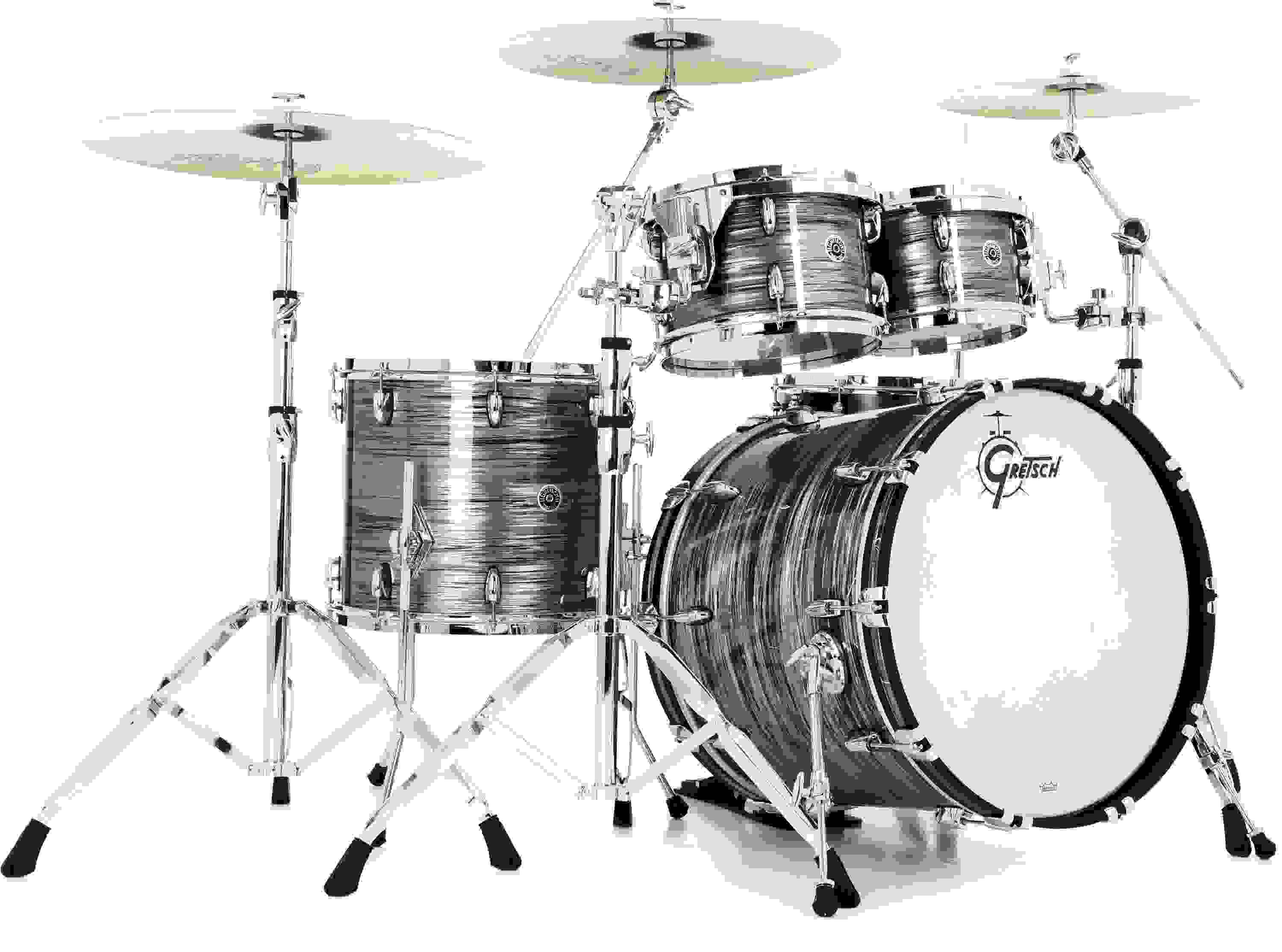 Gretsch Drums Brooklyn GB-E8246 4-piece Shell Pack - Grey Oyster ...