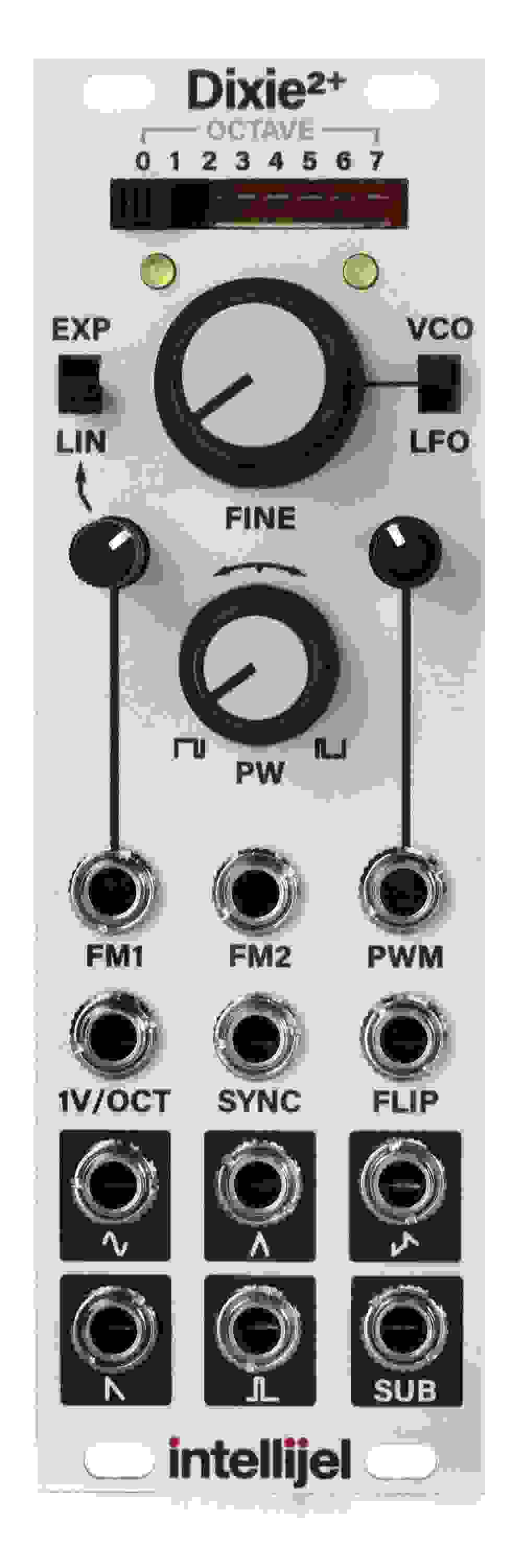 Intellijel Dixie 2+ Full-featured Eurorack Triangle Core VCO / LFO ...