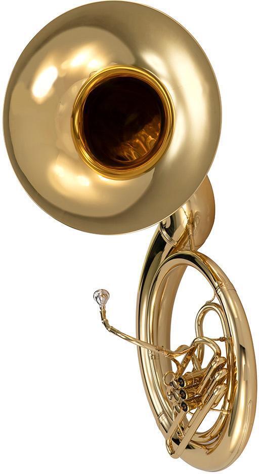 Adams MSP1T Sousaphone - Clear Lacquer with Case | Sweetwater