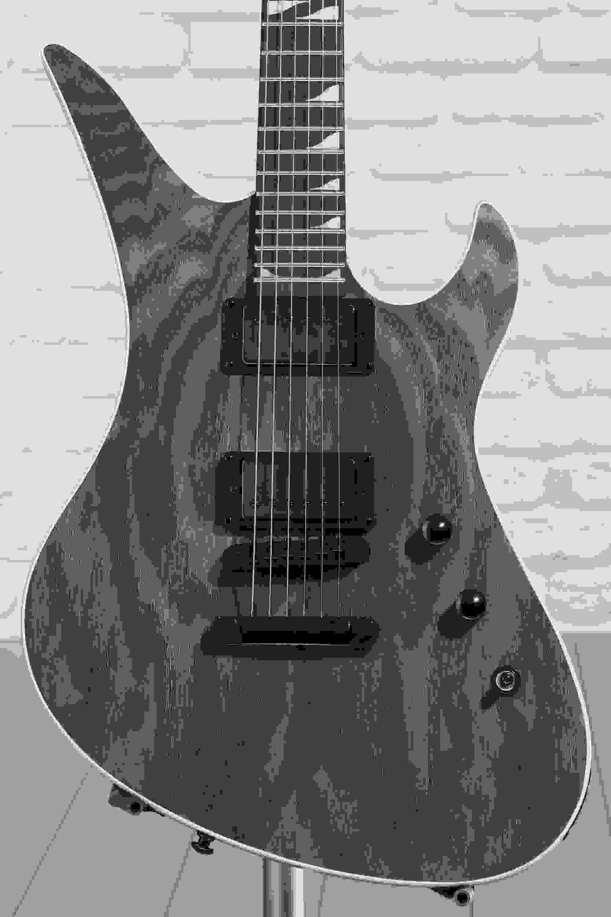 Schecter Avenger Standard Electric Guitar - Charcoal Satin | Sweetwater