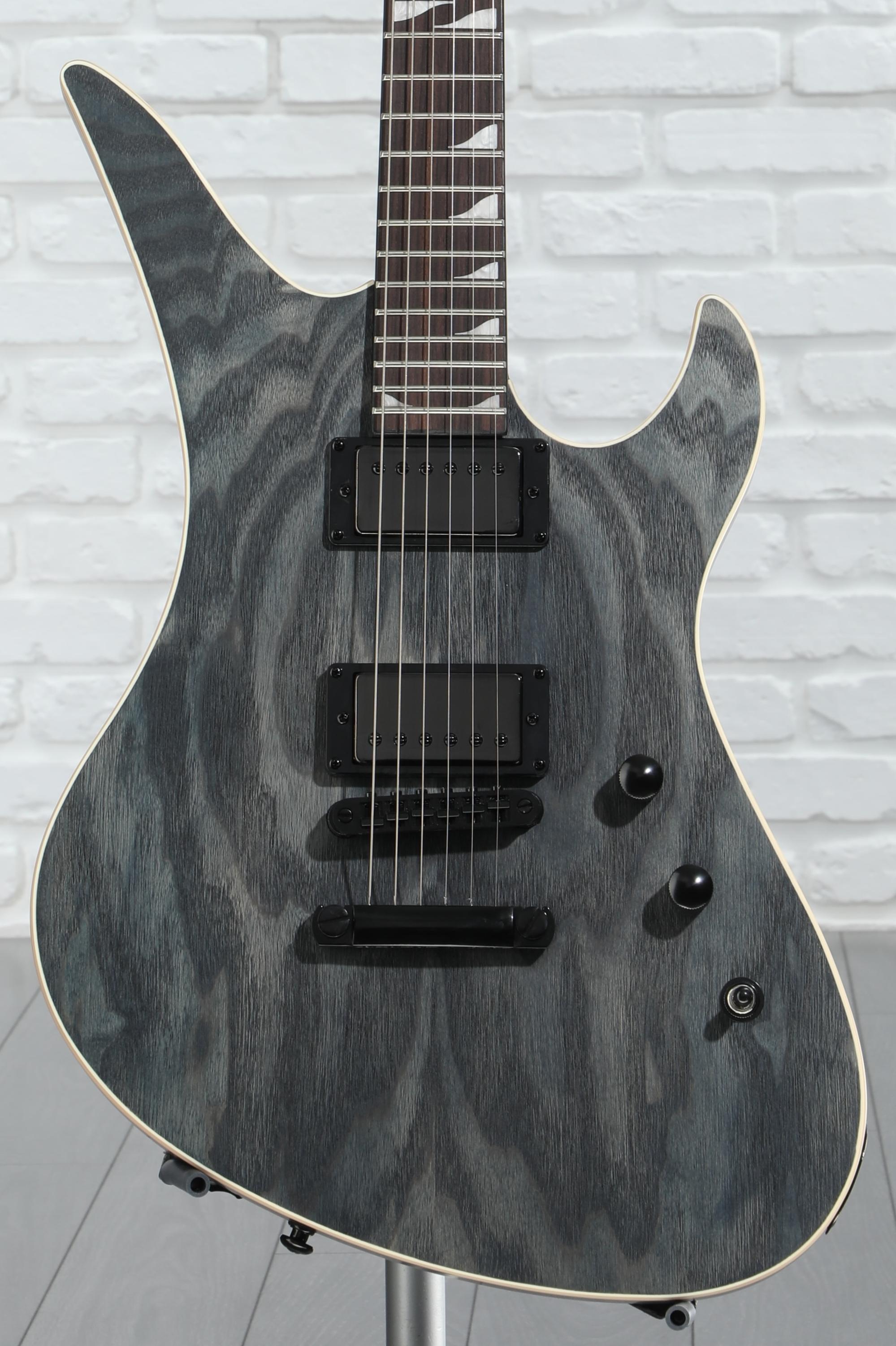 Schecter Avenger Standard Electric Guitar - Charcoal Satin | Sweetwater