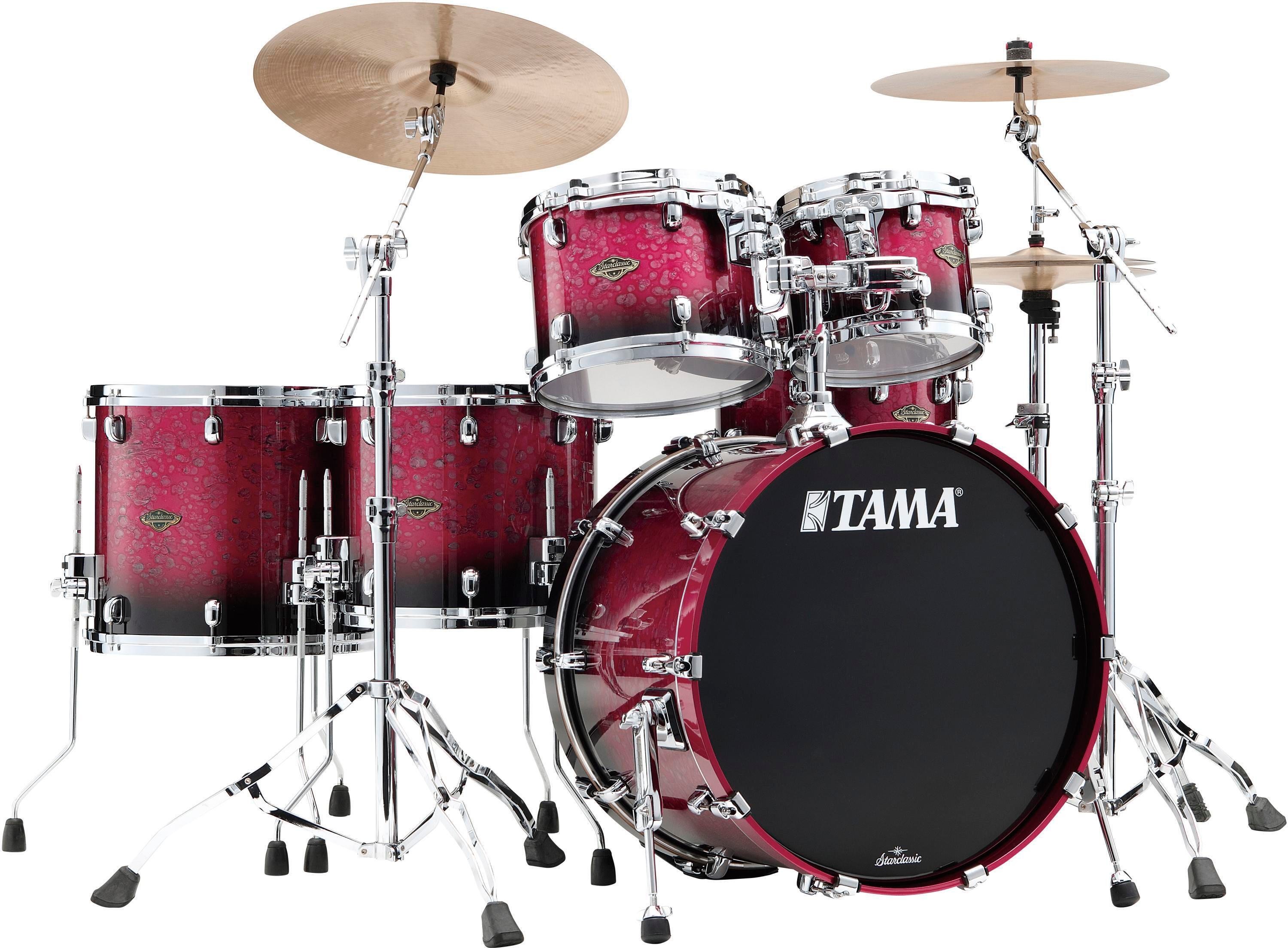 Tama Starclassic Walnut/Birch WBS52LS 5-piece Shell Pack - Molten Dark ...
