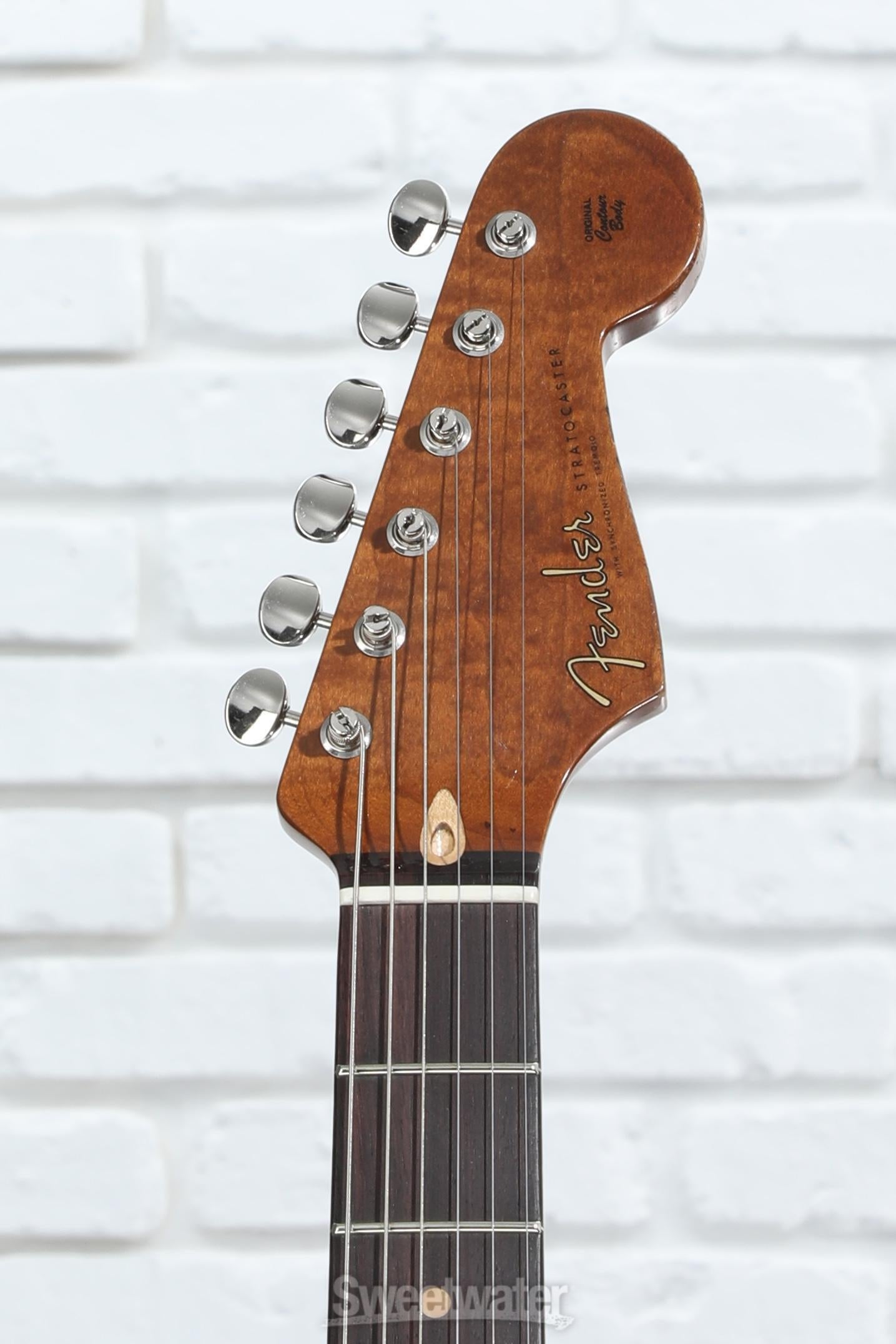 Fender Custom Shop GT11 Heavy Relic Stratocaster - Olympic White Over 3 ...