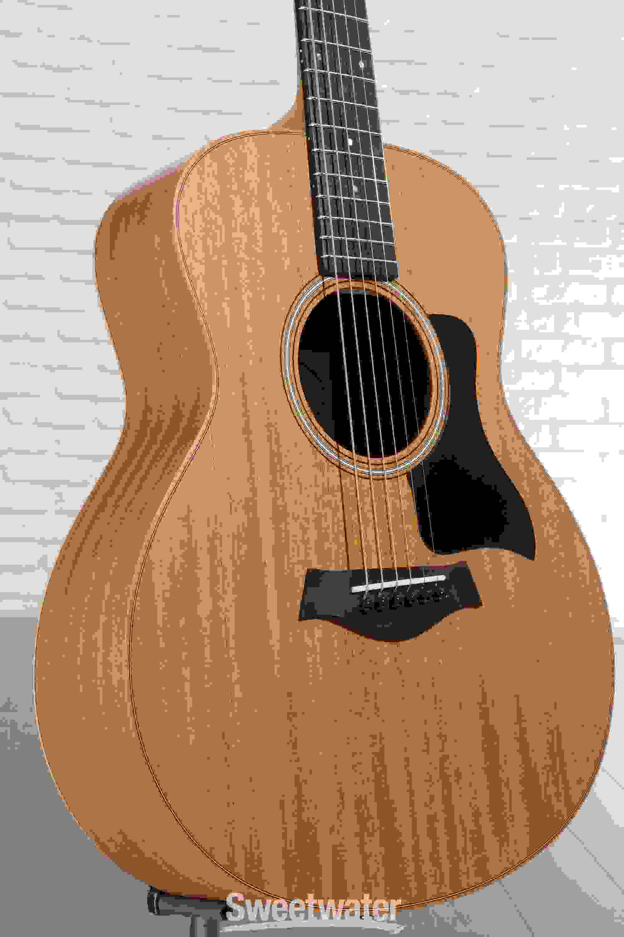 Taylor GS Mini Mahogany Acoustic Guitar - Natural with Black Pickguard ...