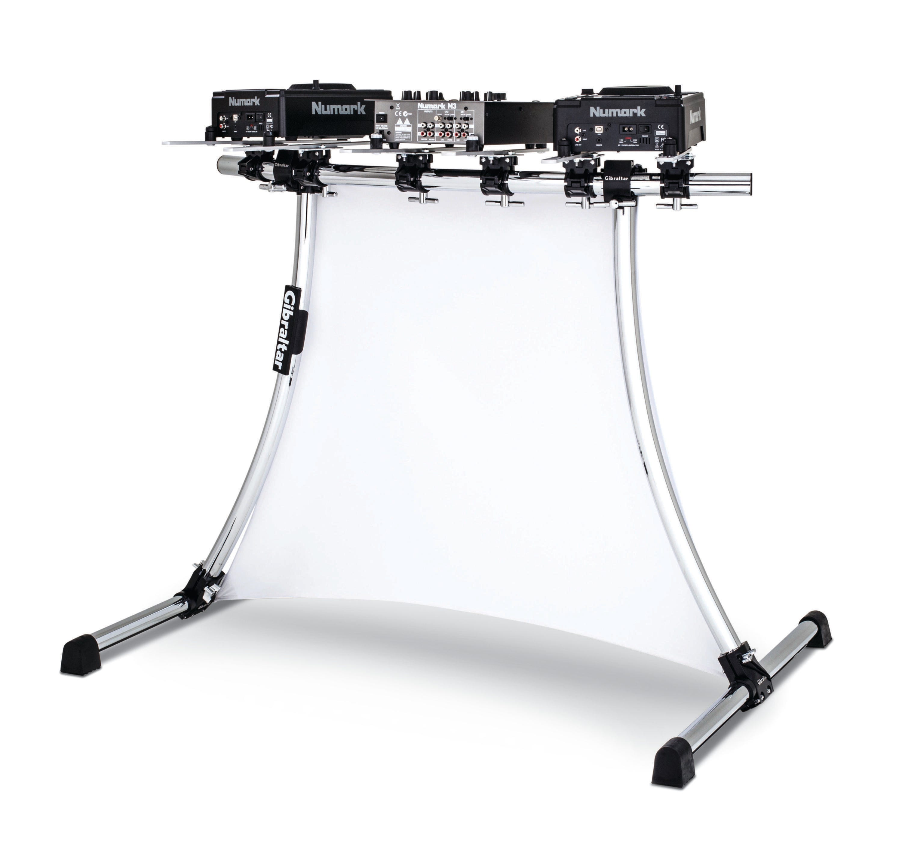 Gibraltar Radius Workstation Scrim - White | Sweetwater