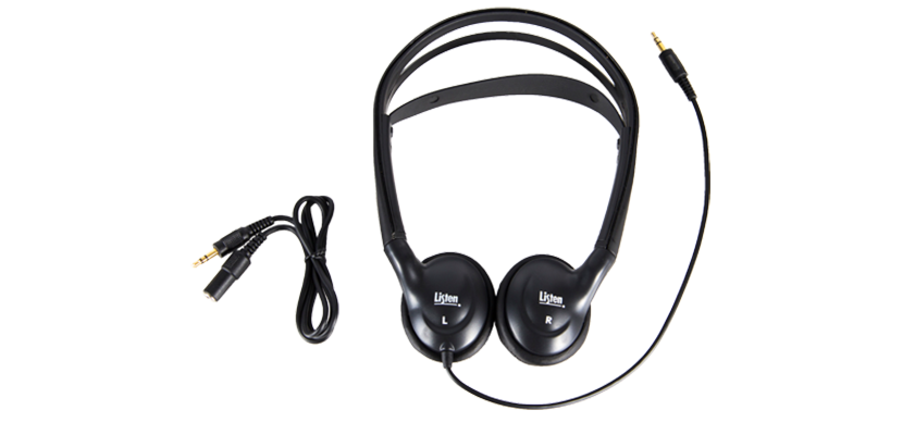 Listen Technologies LA-402 Universal Stereo Headphones | Sweetwater