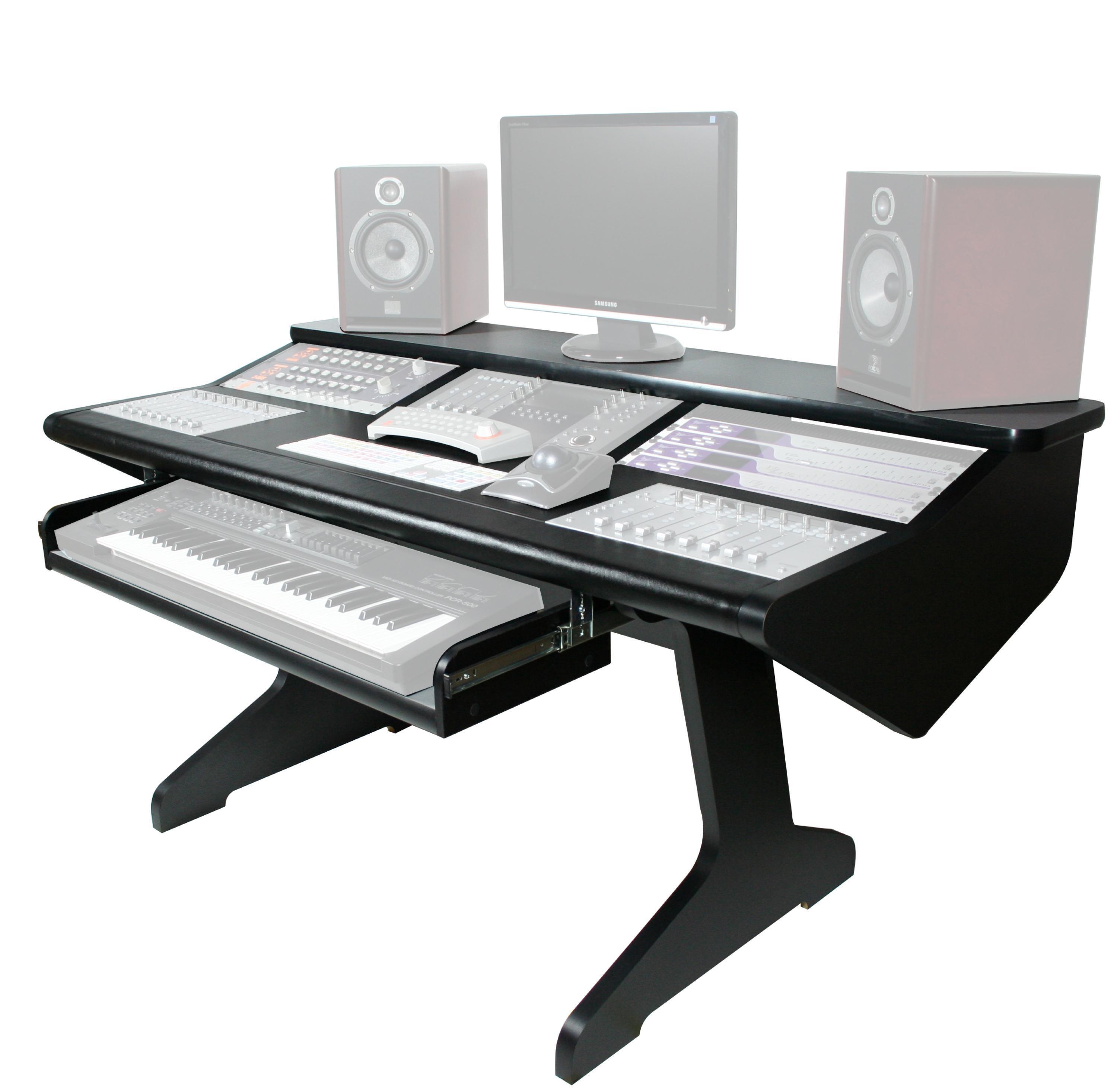 Malone Design Works MC Desk Composer - Black | Sweetwater