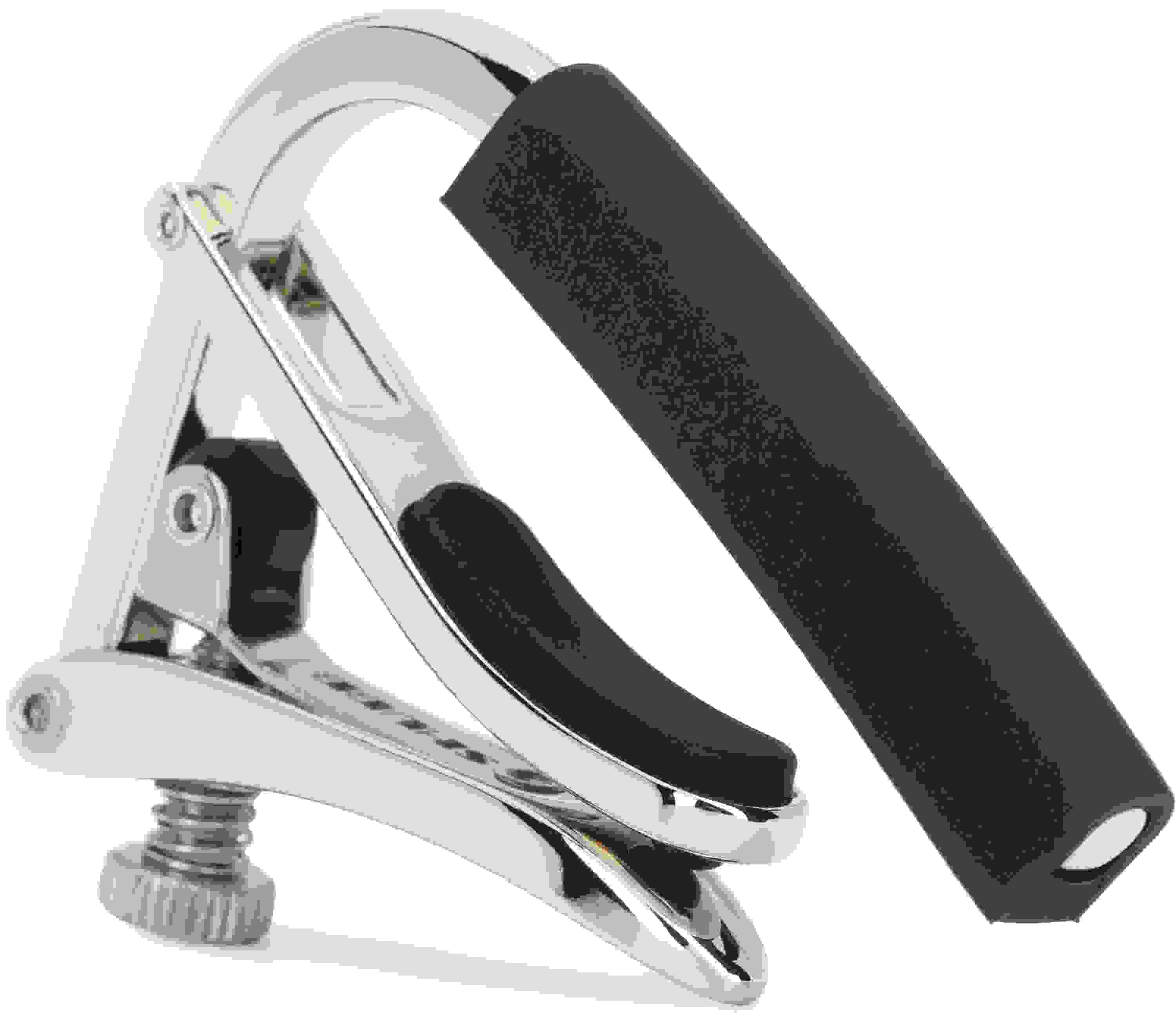 Shubb C4 Standard Capo for 7.25 inch Radius Guitar - Polished Nickel | Sweetwater
