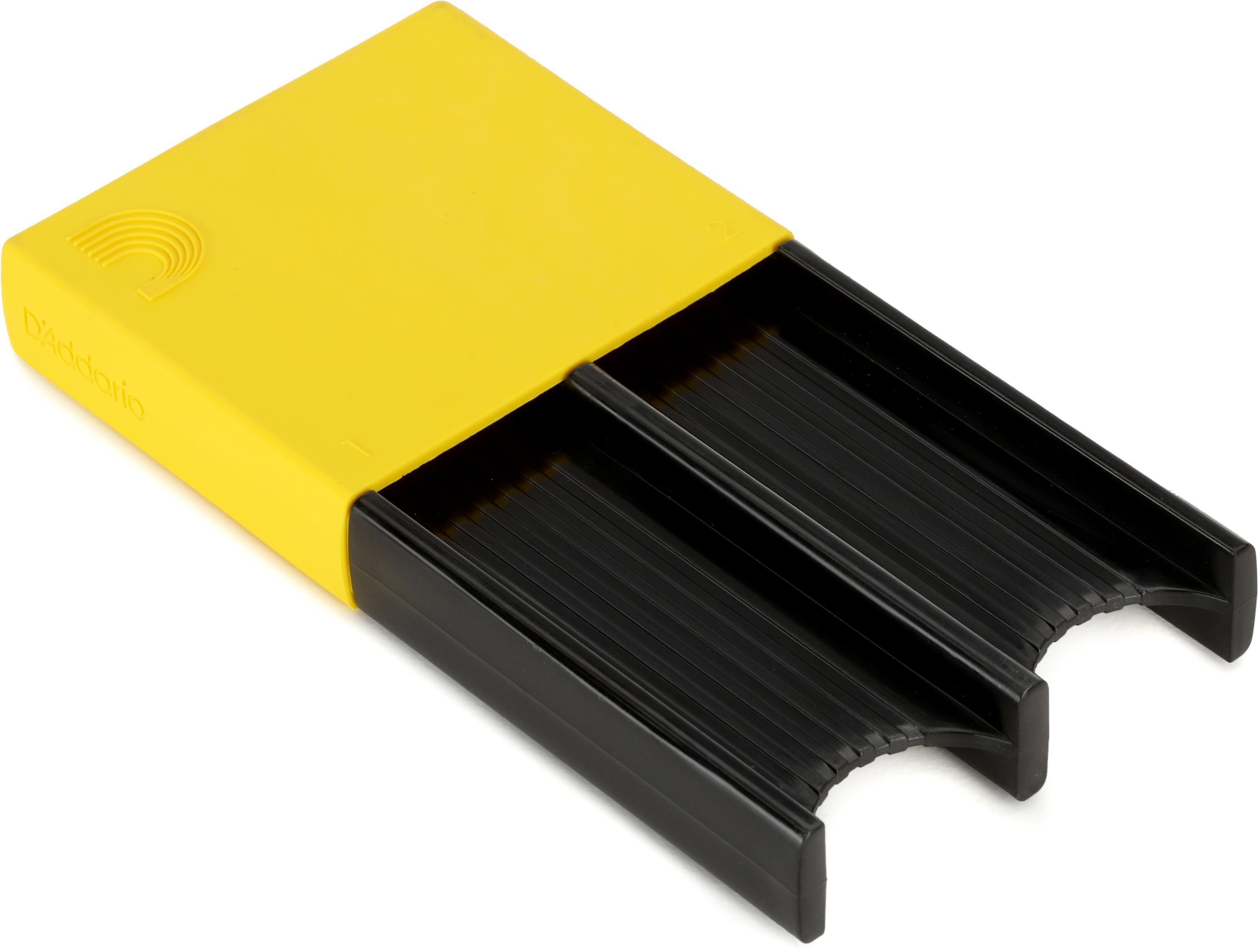 D'Addario Tenor/Baritone Saxophone Reed Guard - Yellow, Large | Sweetwater
