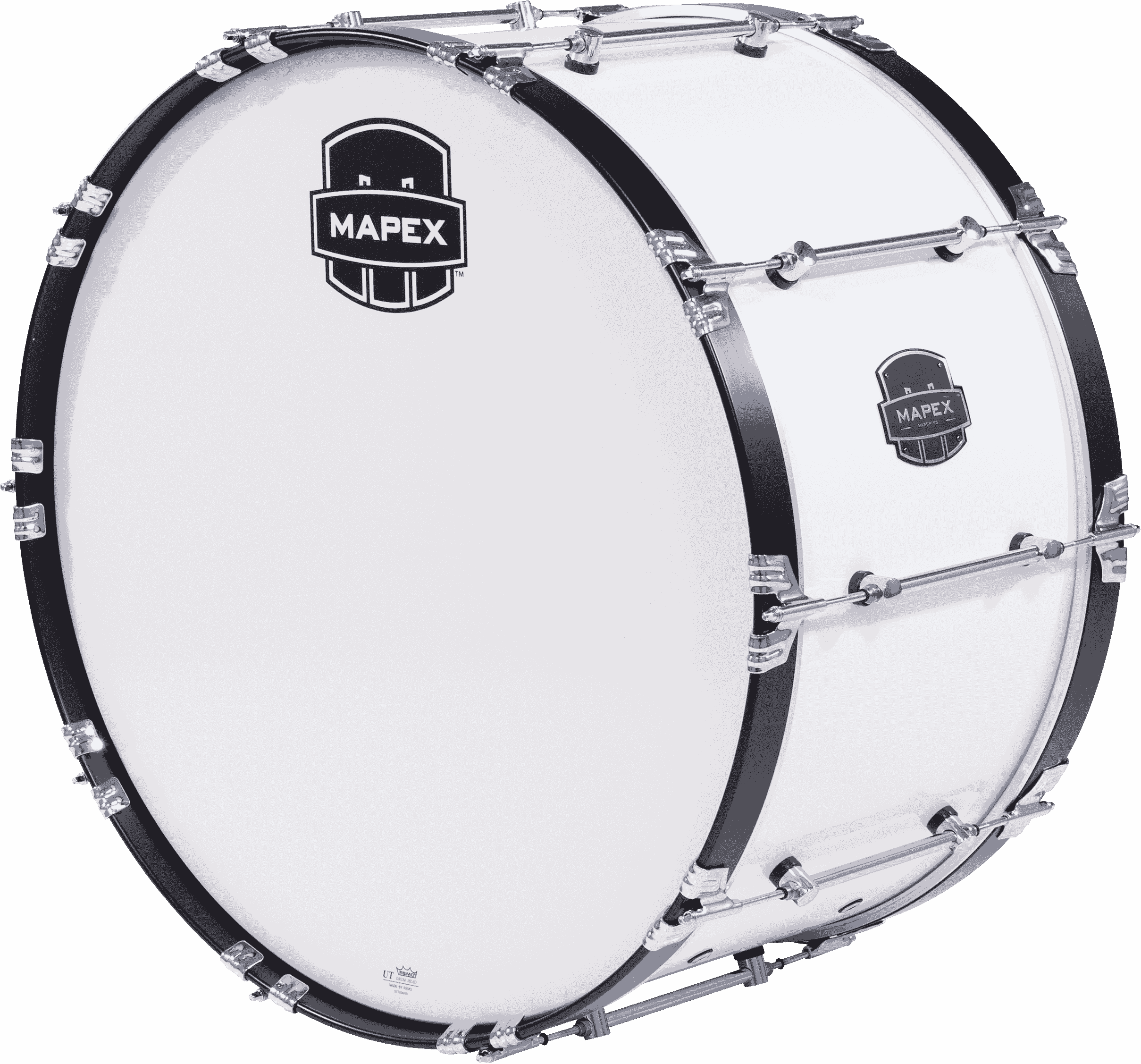 Mapex Quantum Mark II Marching Bass Drum - 14 inches x 26 inches, Gloss ...