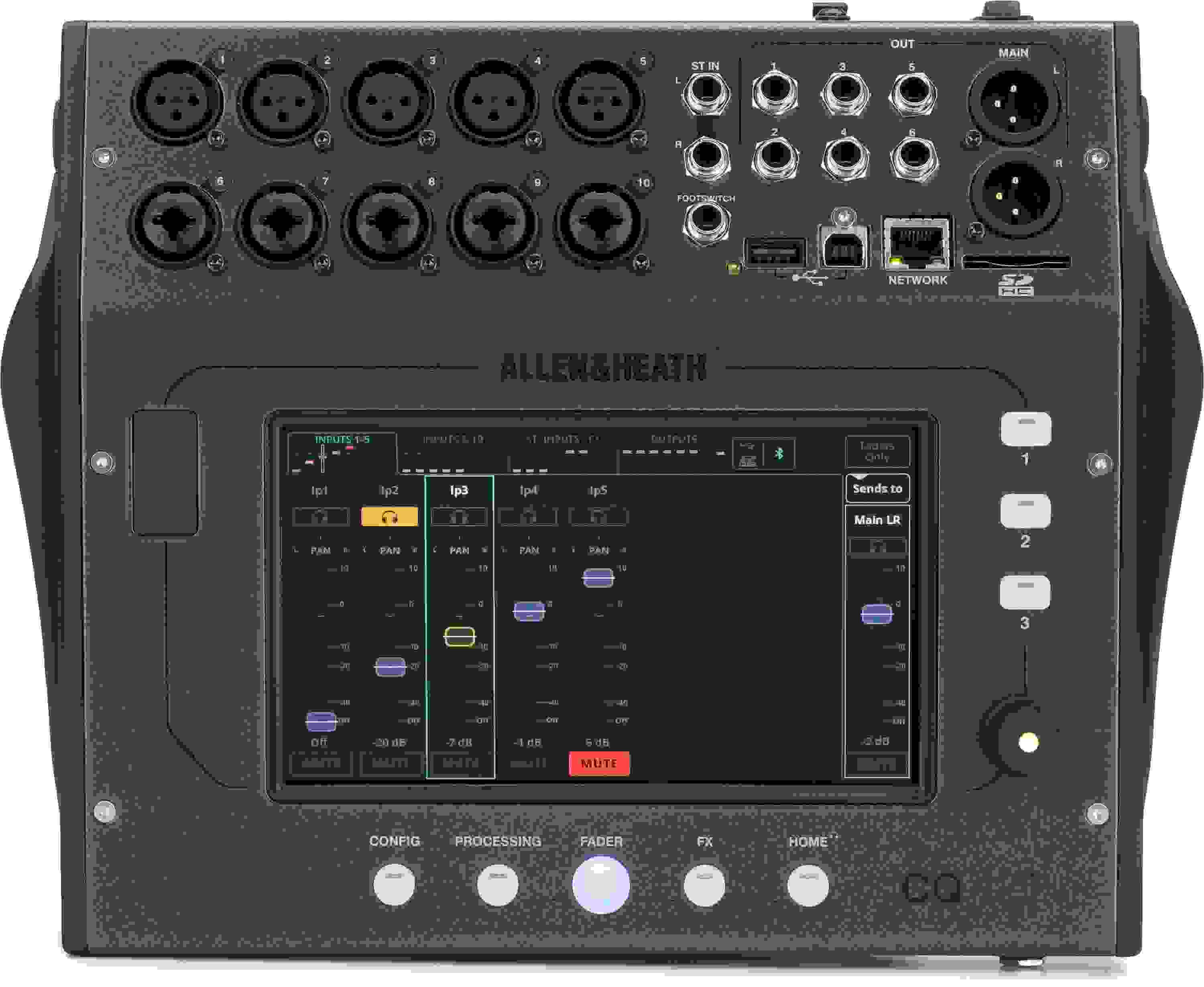 Allen & Heath CQ-12T 10-channel Digital Mixer | Sweetwater